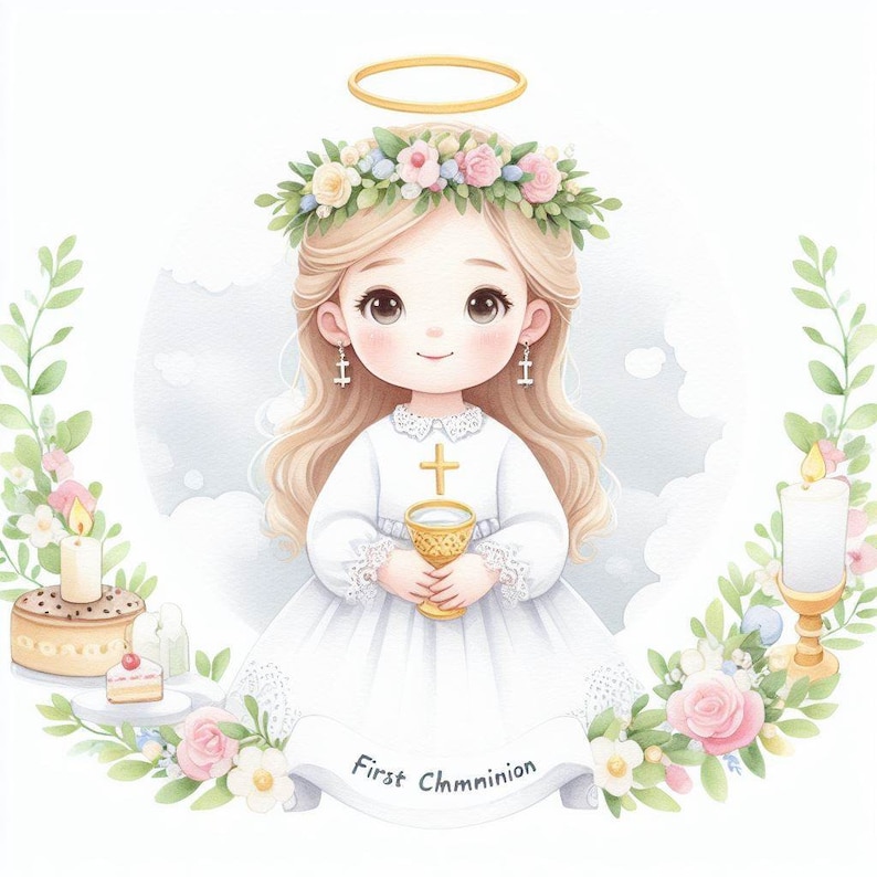 Communion Clipart, 29 PNG Watercolor Communion, Clipart Communion for ...