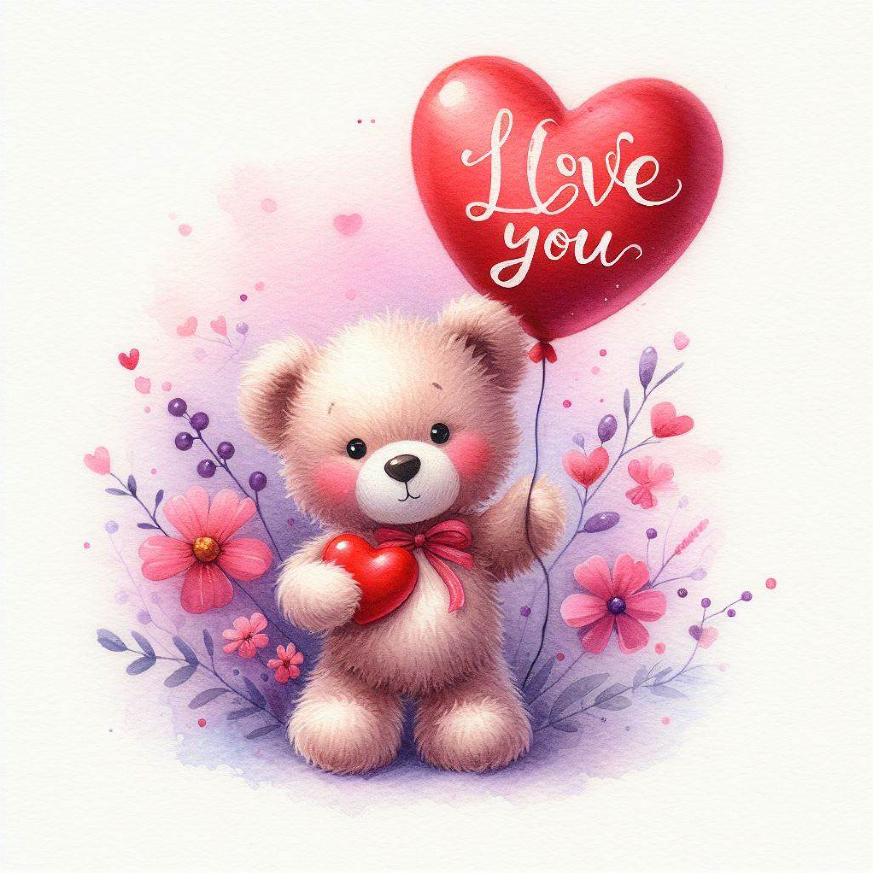 Valentines Teddy Bear Clipart,31 PNG Valentines Day Clipart, Valentines ...