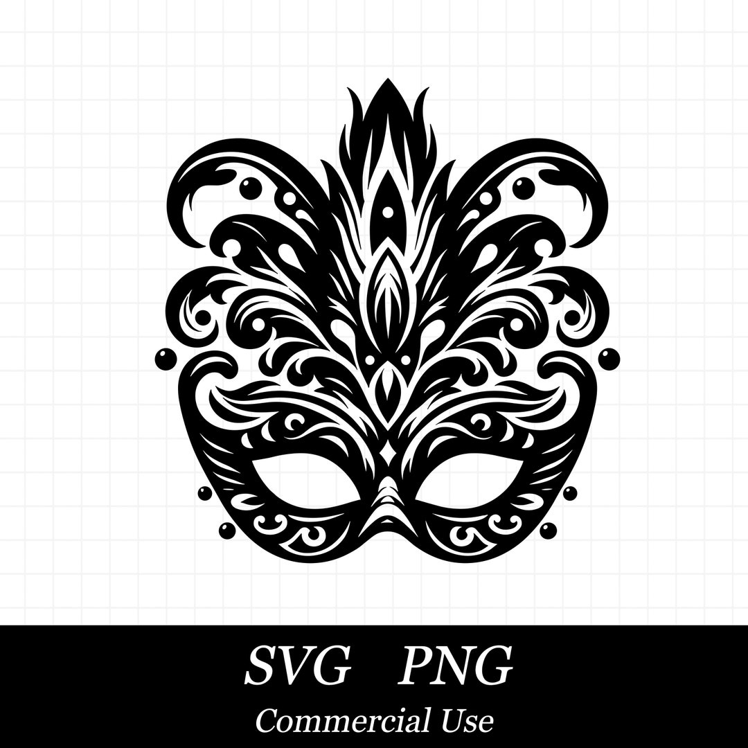 Mardi Gras SVG, Mardi Gras Mask Svg, Mardi Gras Png, SVG Files for ...