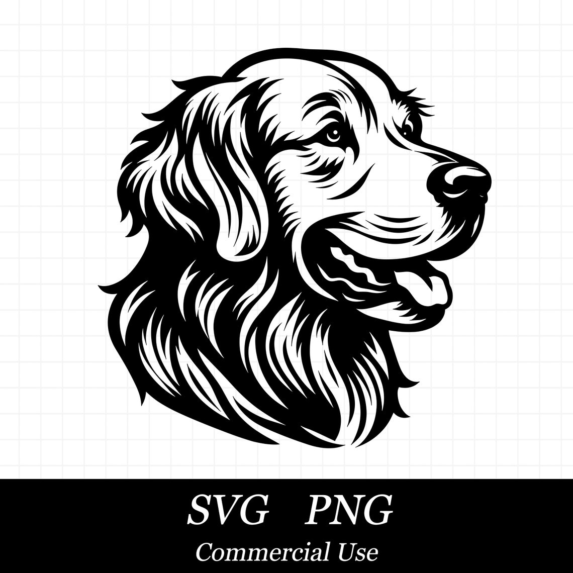 Golden Retriever Dog SVG, Golden Retriever PNG, Dog Mama Svg, SVG Files ...