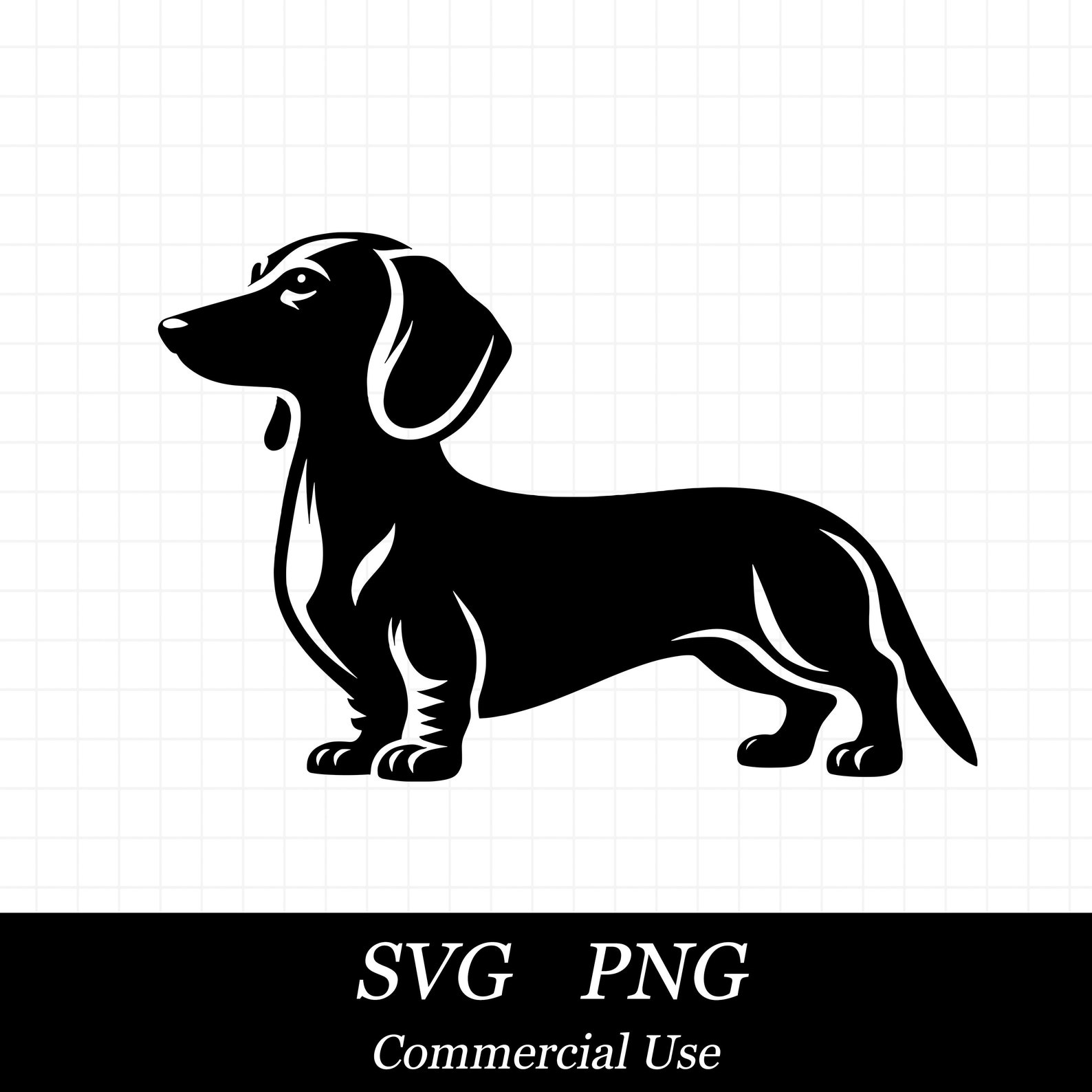 Dachshund Dog SVG PNG, Dog Svg, Weiner Dog Svg, SVG Files for Cricut ...