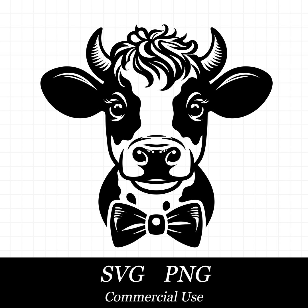 Dairy Cow SVG, Dairy Cow PNG, Farm Animal Svg, SVG Files for Cricut ...