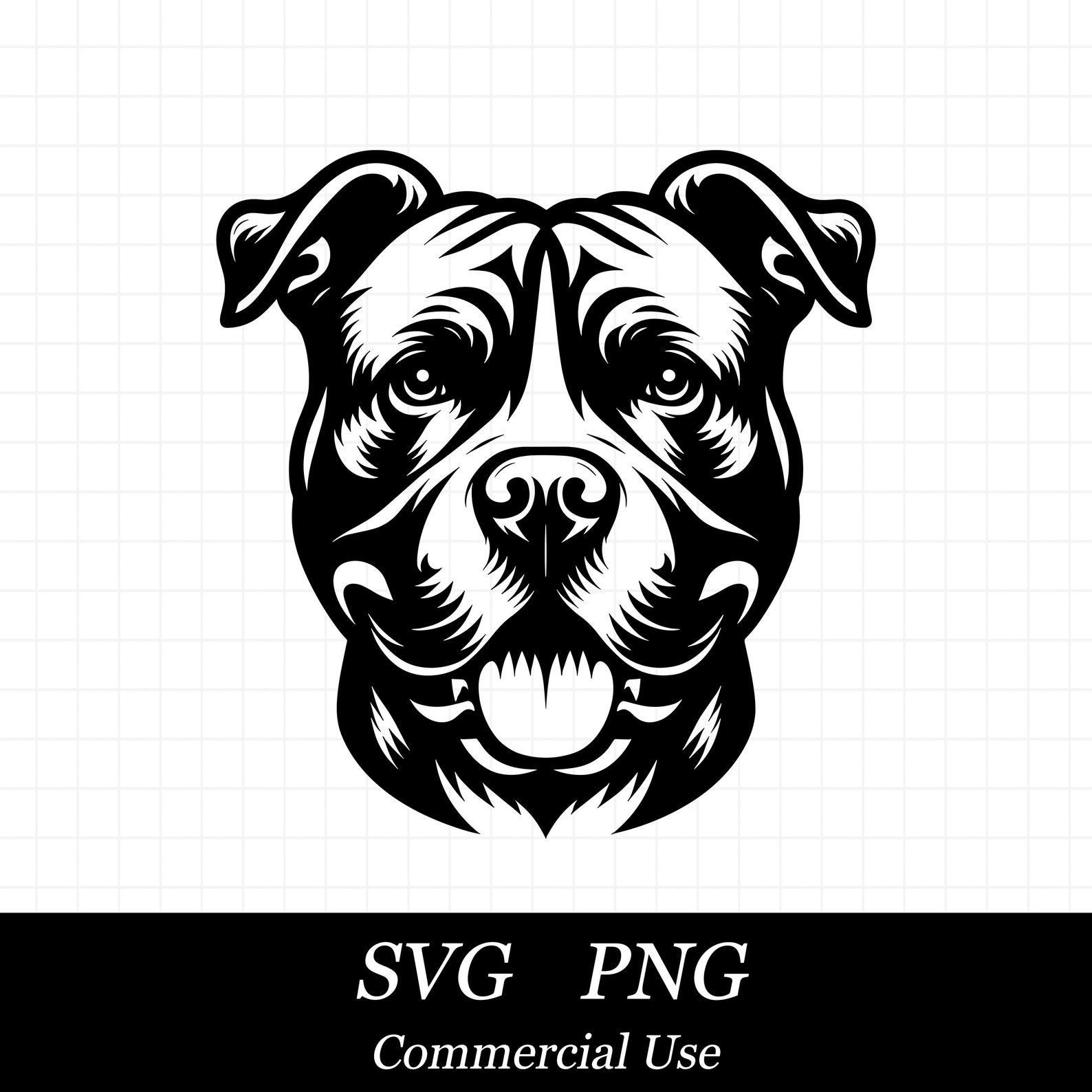 Pitbull Dog SVG PNG, Pitbull Svg, Pittie Svg, SVG Files for Cricut ...