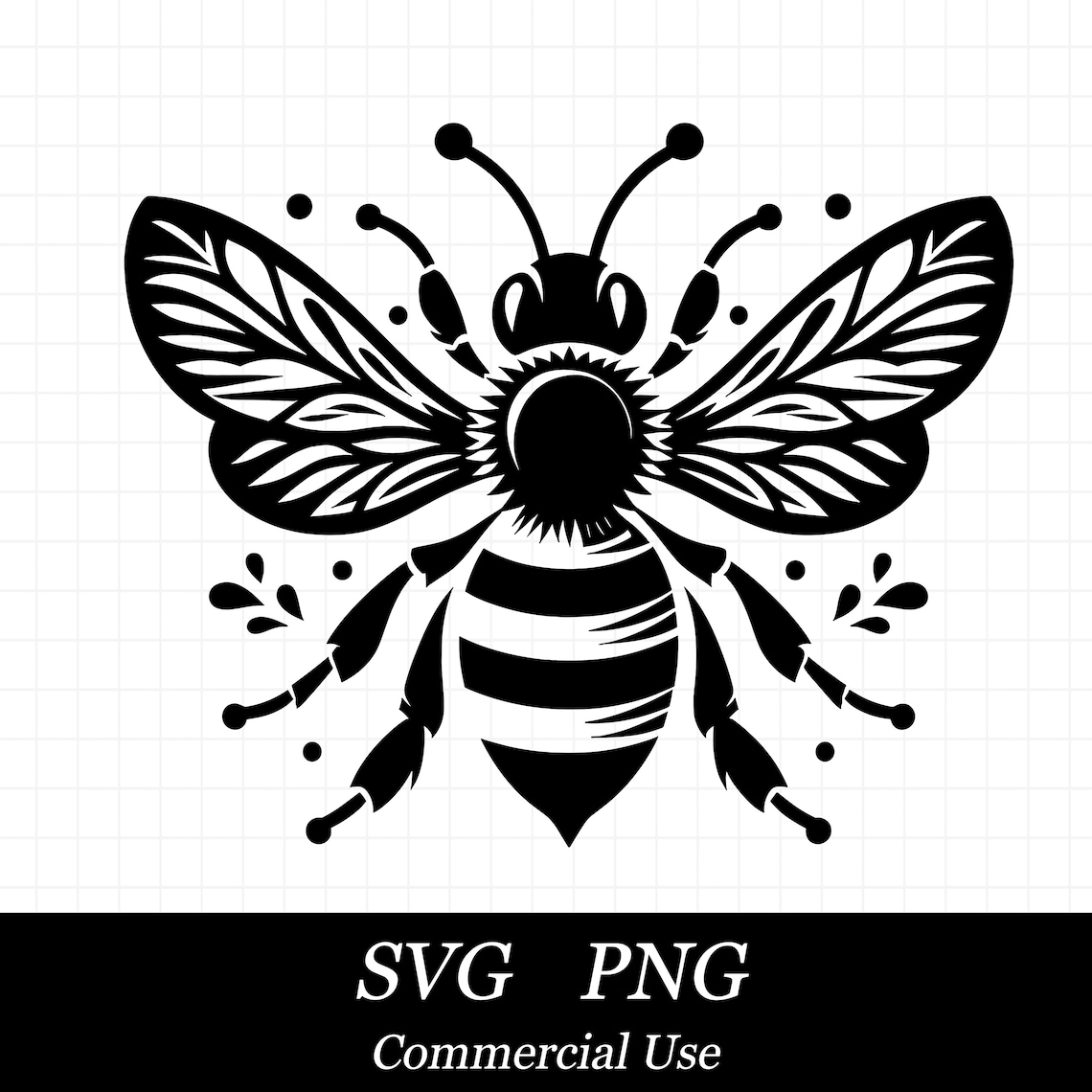 Bee SVG, Honeybee Svg, Bee Png, Queen Bee Svg, SVG Files for Cricut ...