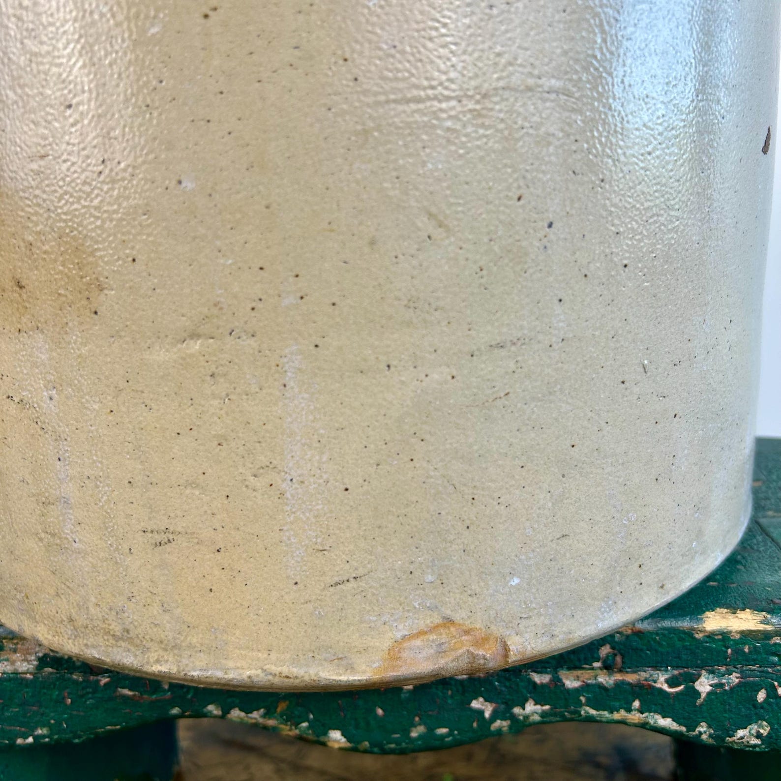 Primitive Antique Ottman Brothers Fort Edward NY 4 Gallon Salt Glazed ...