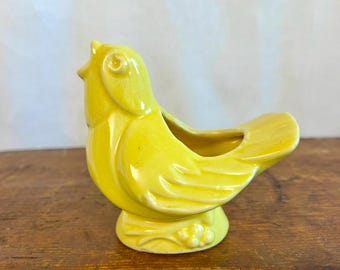 Vintage Mccoy Pottery Singing Bird Planter in Creamy White - Etsy