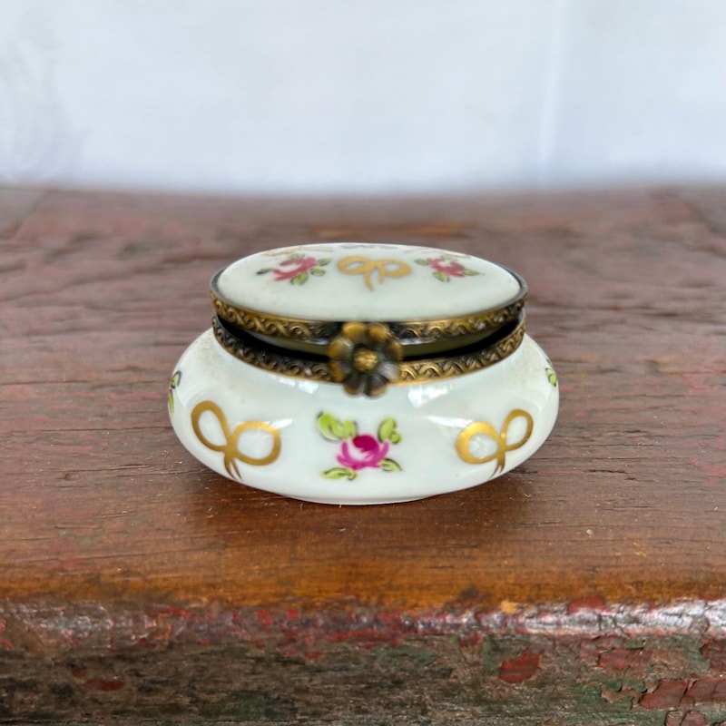 Limoge Trinket Box - Etsy