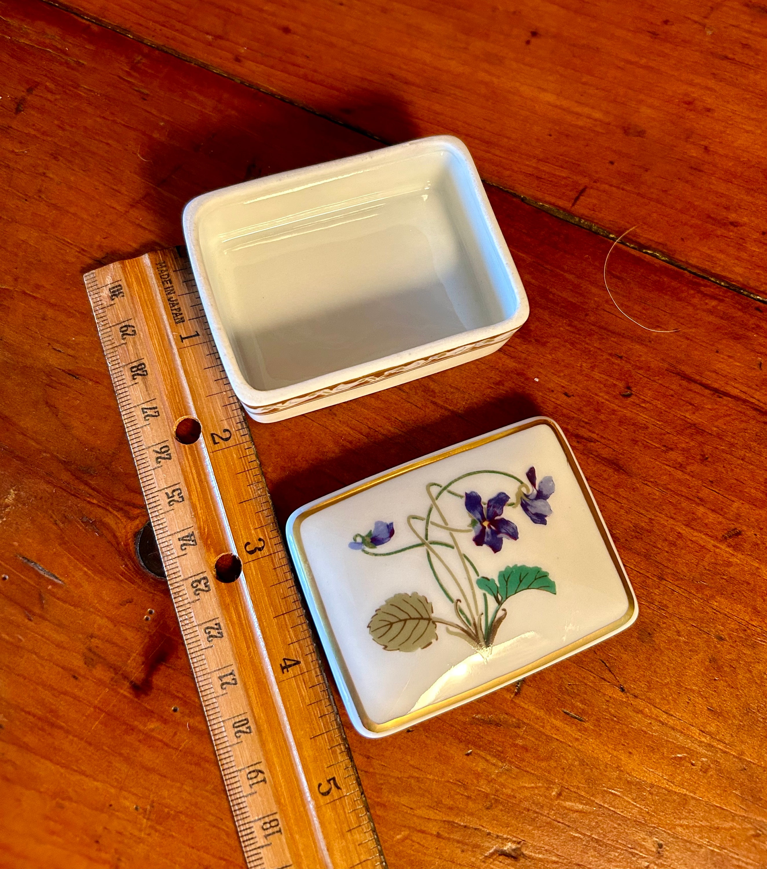 Rare Haviland Limoges Imperatrice Eugenie Pattern Trinket Box, Limoges ...