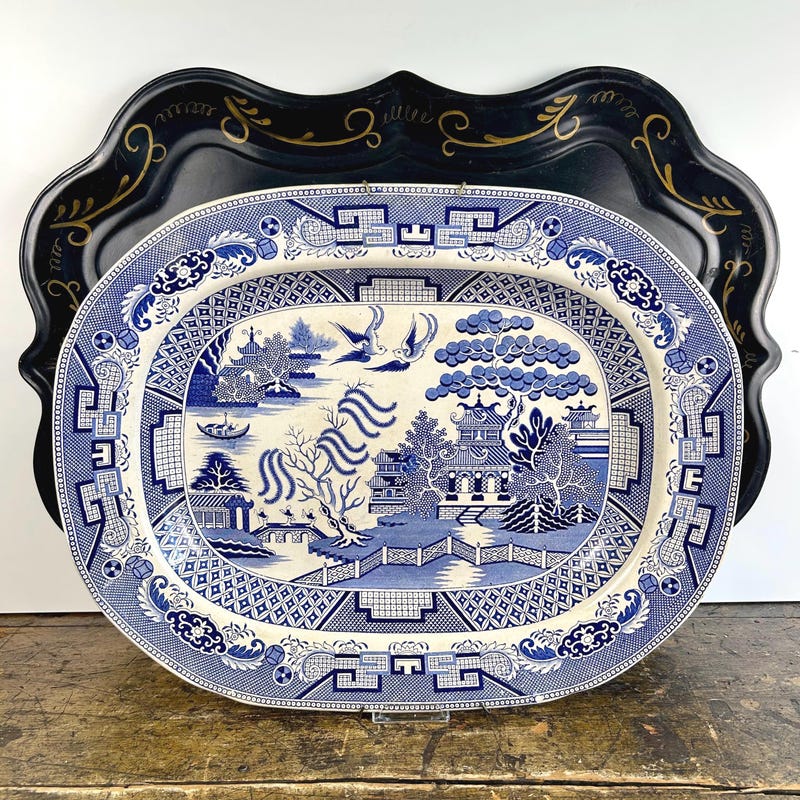 Transferware Platter - Etsy