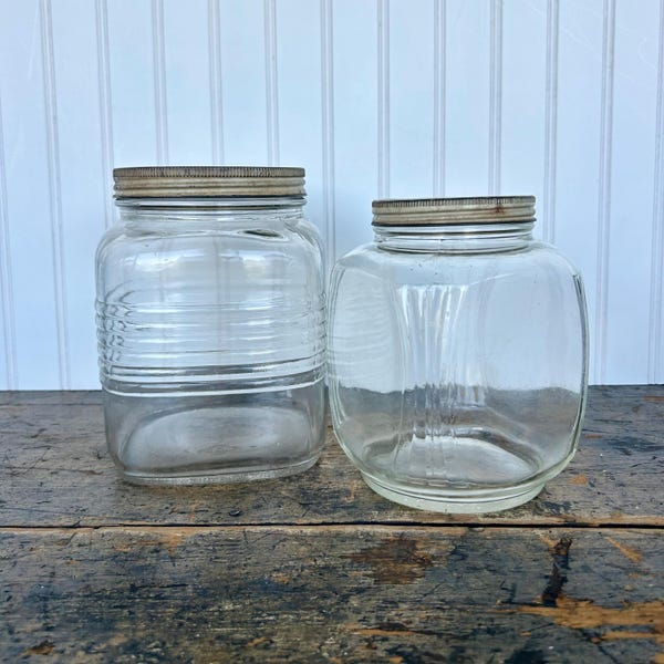 Hoosier Jar Glass Jar - Etsy