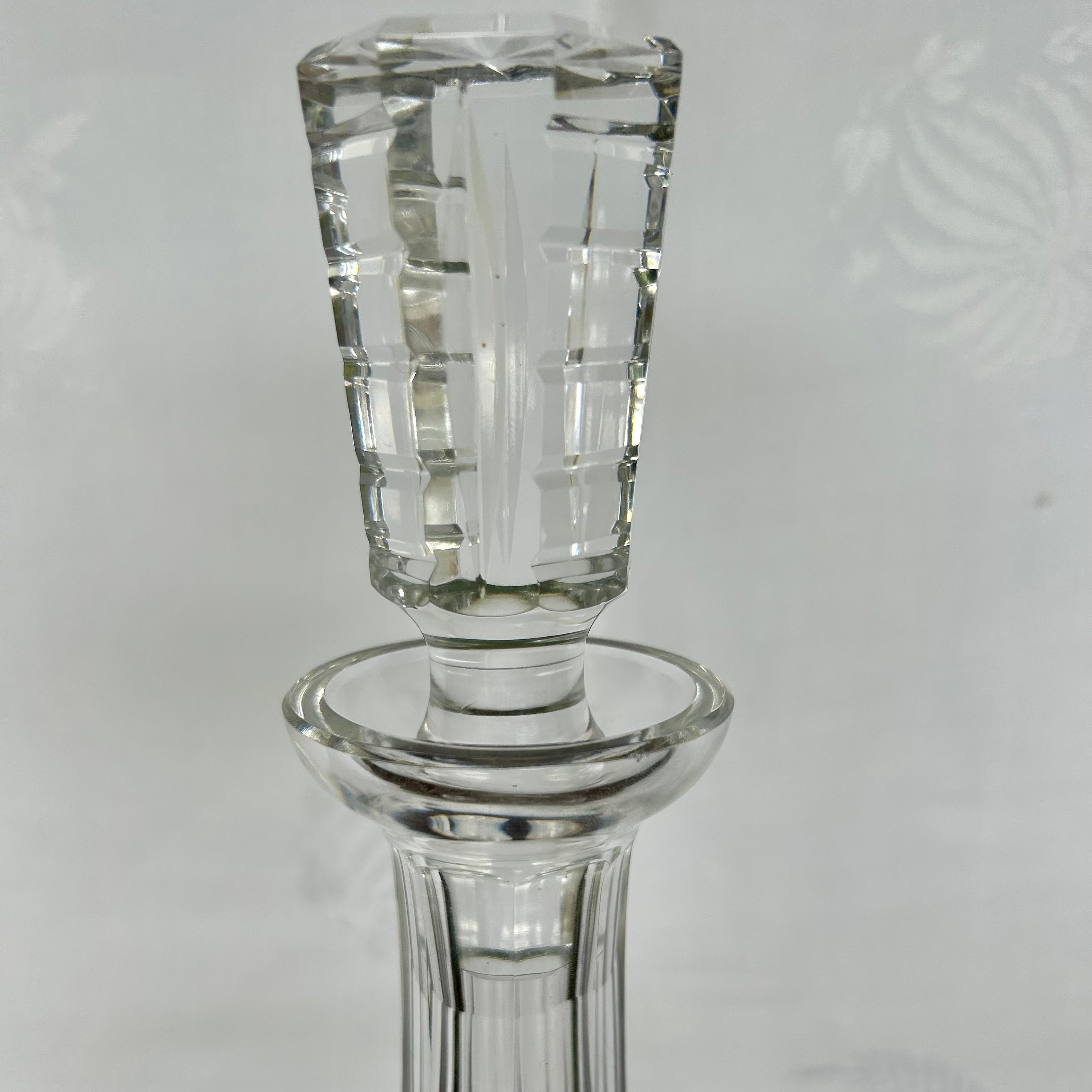 Vintage Waterford Crystal Decanter, Vintage Barware Decanter, Large ...