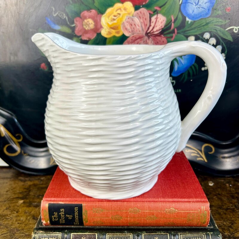 Wicker Pitcher - Etsy