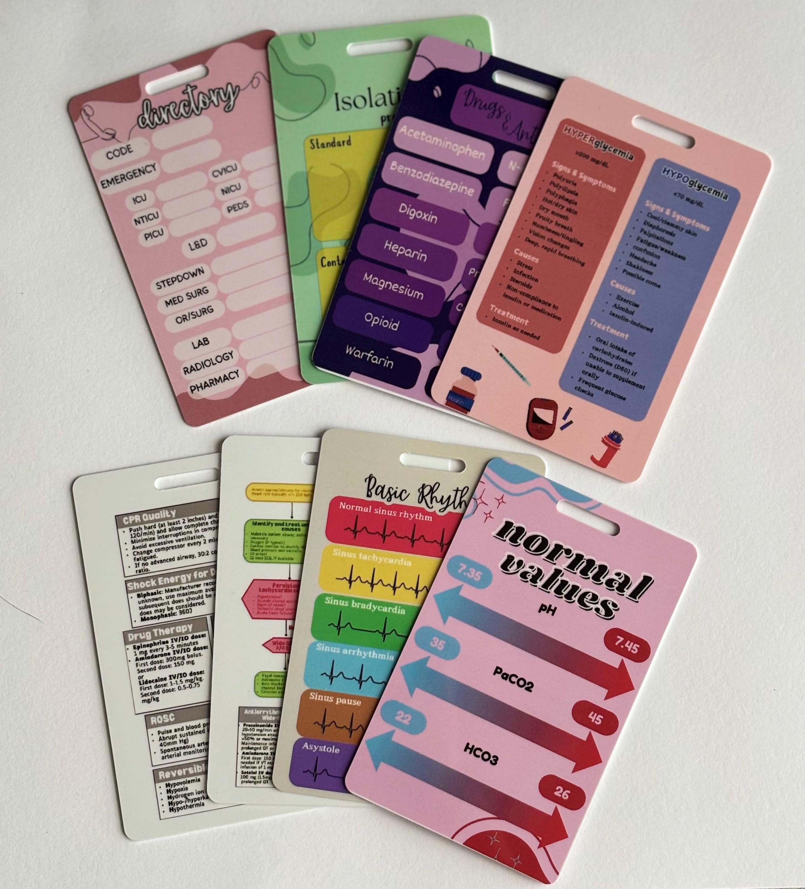 The Set | 8-pack Nursing Badge Buddies - Etsy