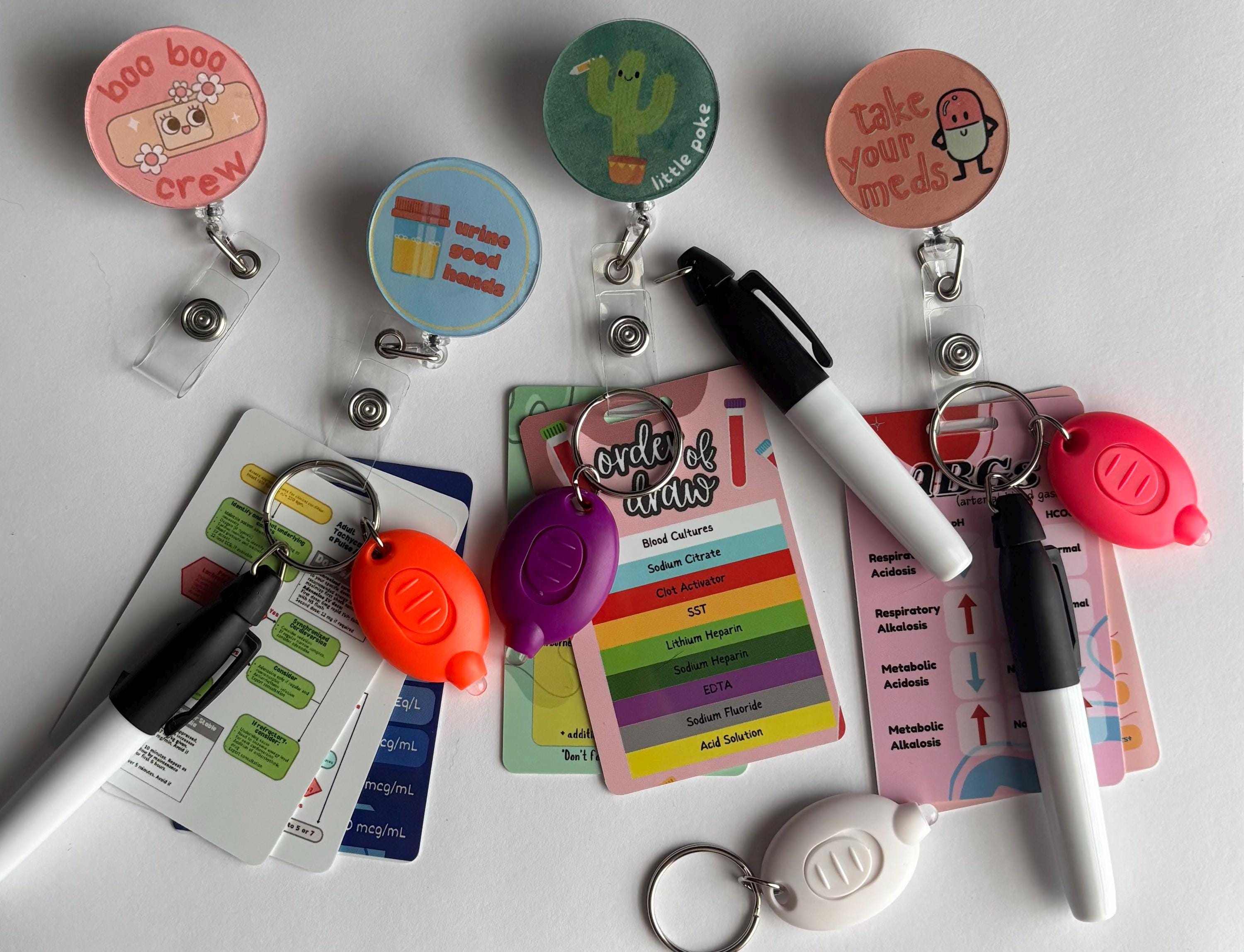 ACLS Badge Buddy | AHA ACLS Guidelines & Algorithms - Etsy