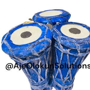 Ilu Omele Bata - Talking Drums From Oyo State, Nigeria, West Africa - Etsy