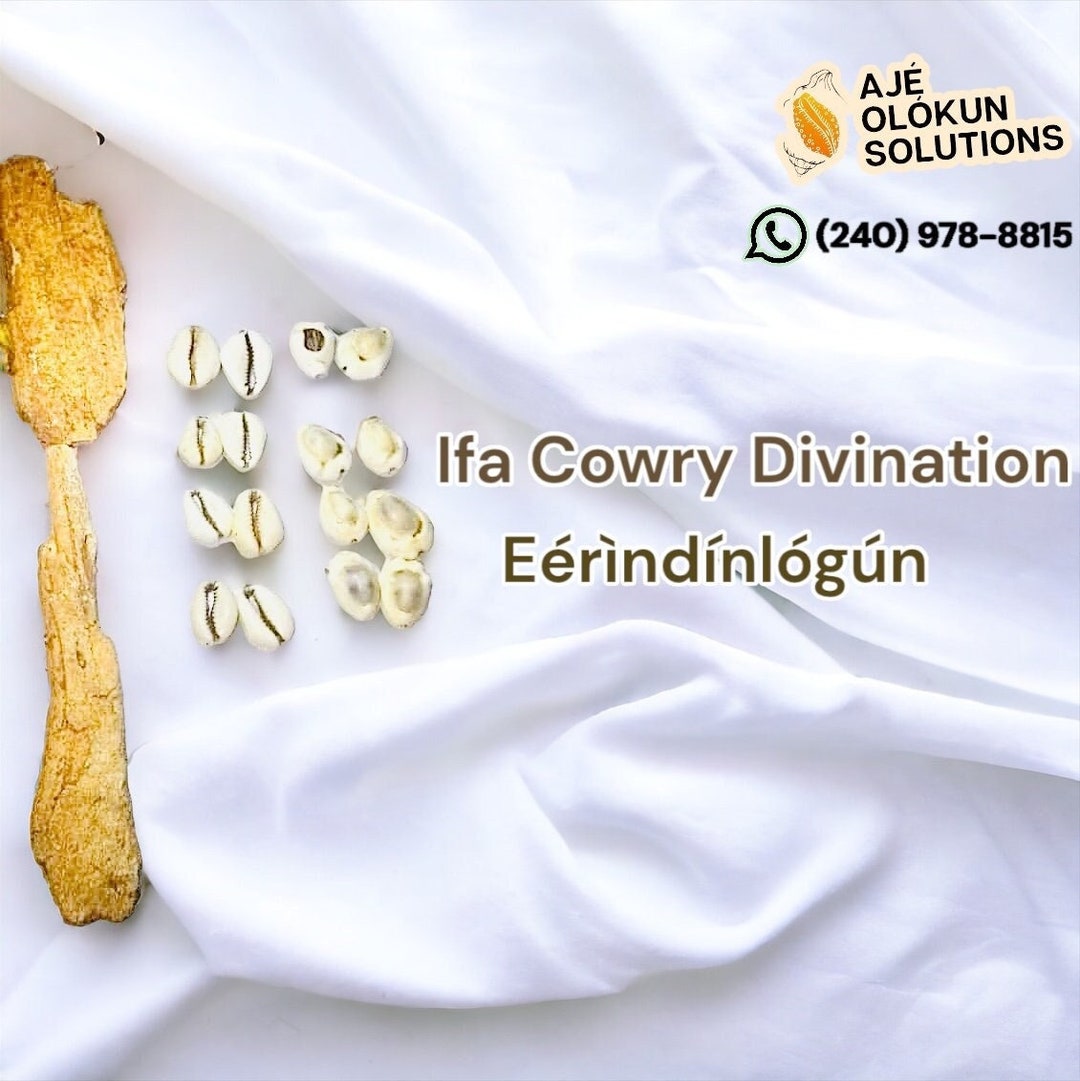 Ifa Divination | Spiritual Consultation | Eérìndínlógún - Cowry Shell ...