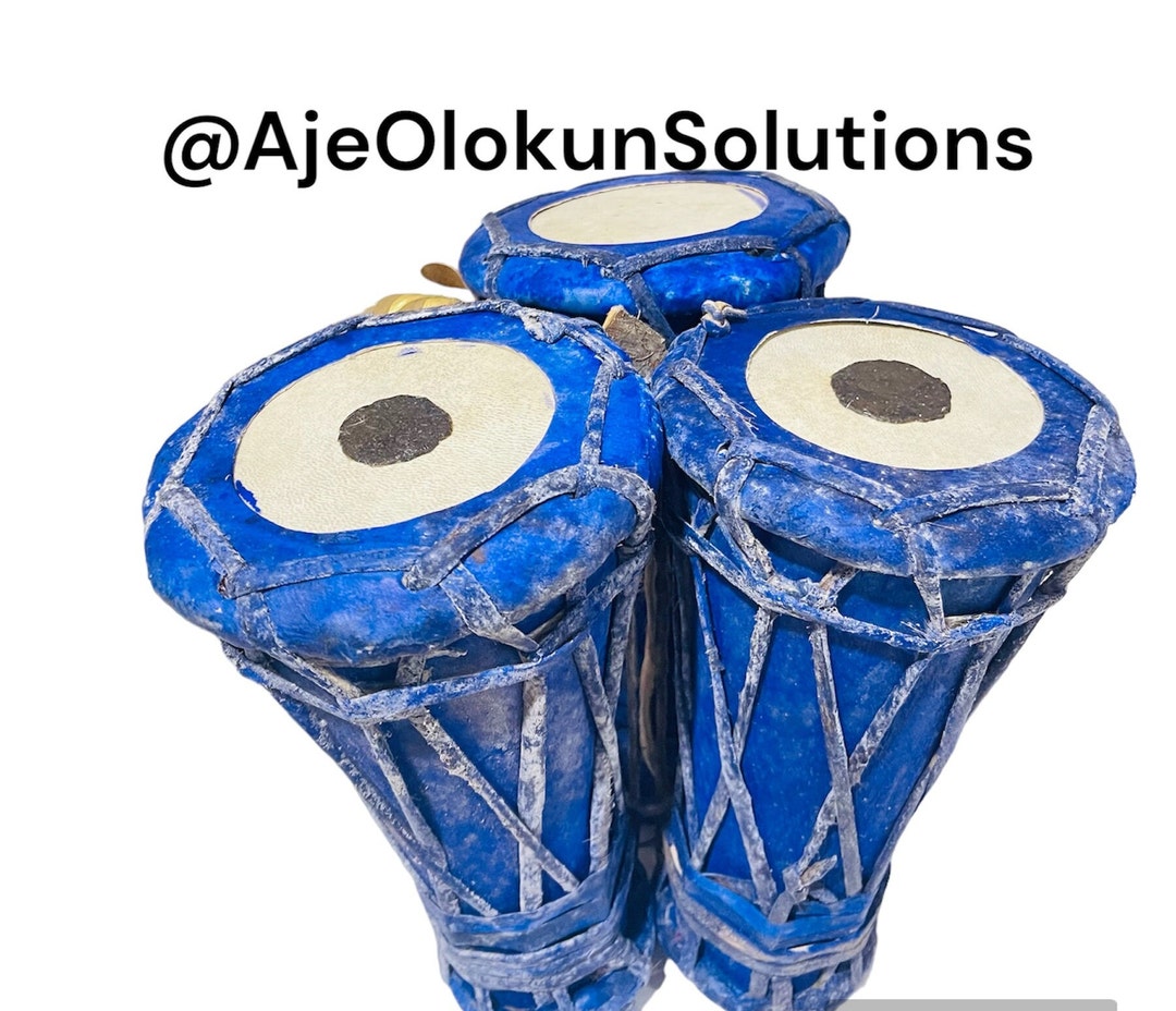 Ilu Omele Bata - Talking Drums From Oyo State, Nigeria, West Africa - Etsy