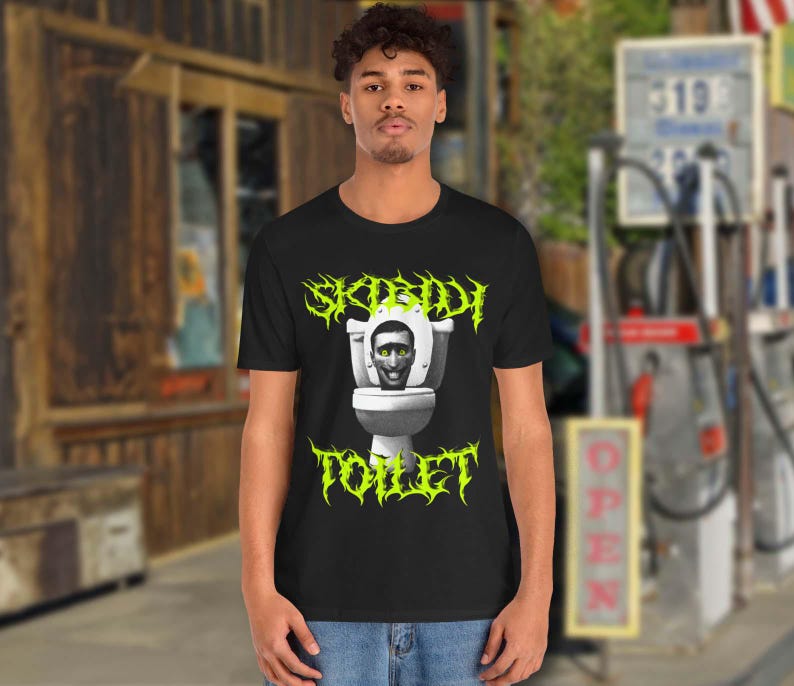Skibidi Toilet T-shirt, Meme Shirt, Metal Shirt, Funny Meme T-shirt ...