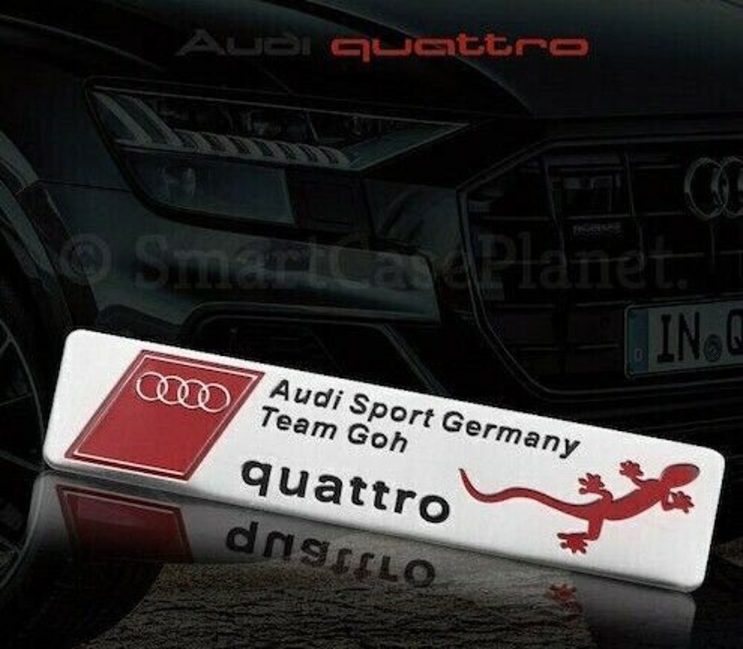 New Emblem Logo Audi Sport Germany Team Goh / New Emblem Badge - Etsy