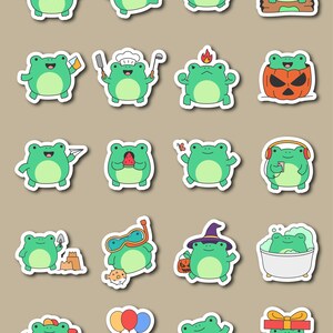 Frog Illustration Printable PNG and SVG - Etsy