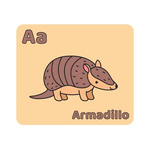 Animals Alphabet Poster PNG, SVG - Etsy