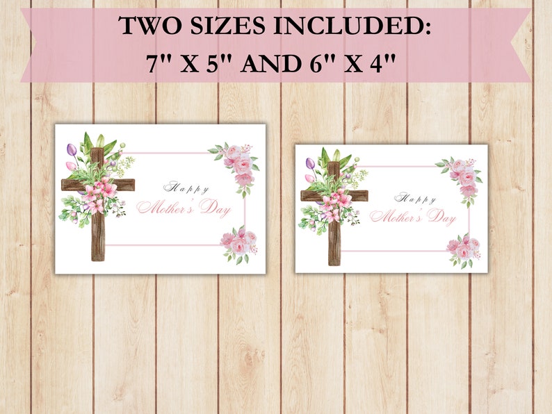 Printable Christian Mothers Day Card, Mothers Day Card Printable ...