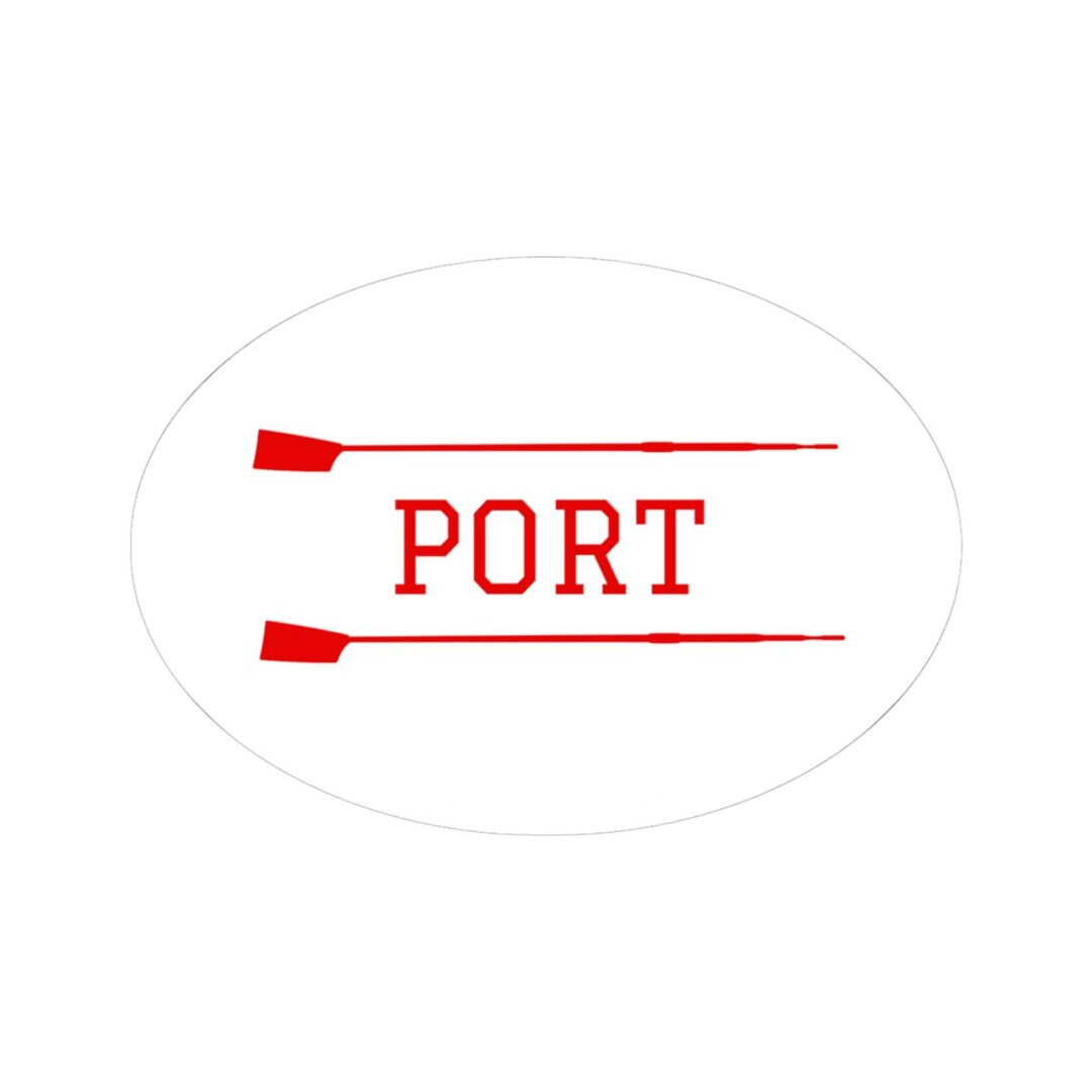 Port Oar Rowing Sticker, Rowing Decal - Etsy