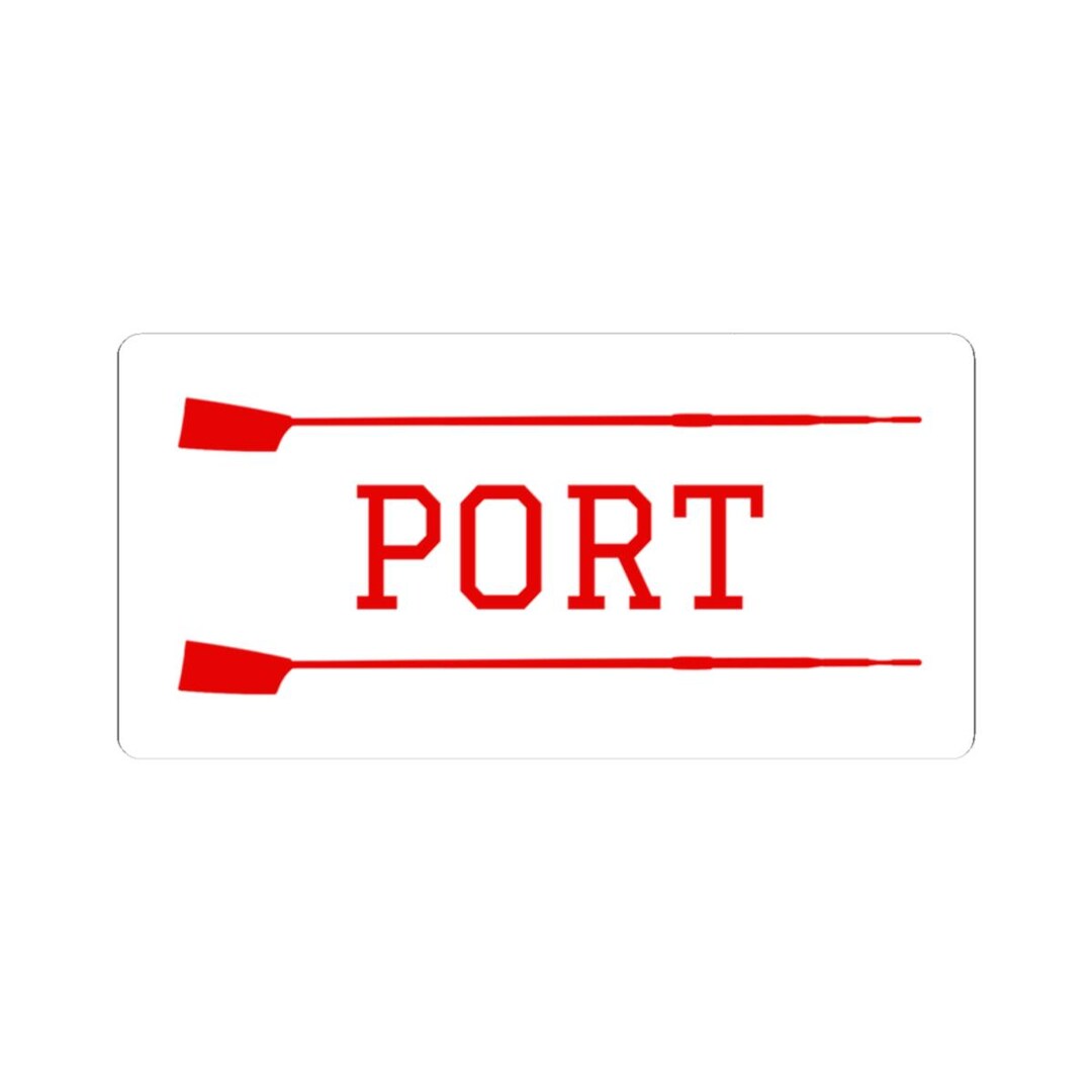 Port Oar Rowing Sticker - Etsy