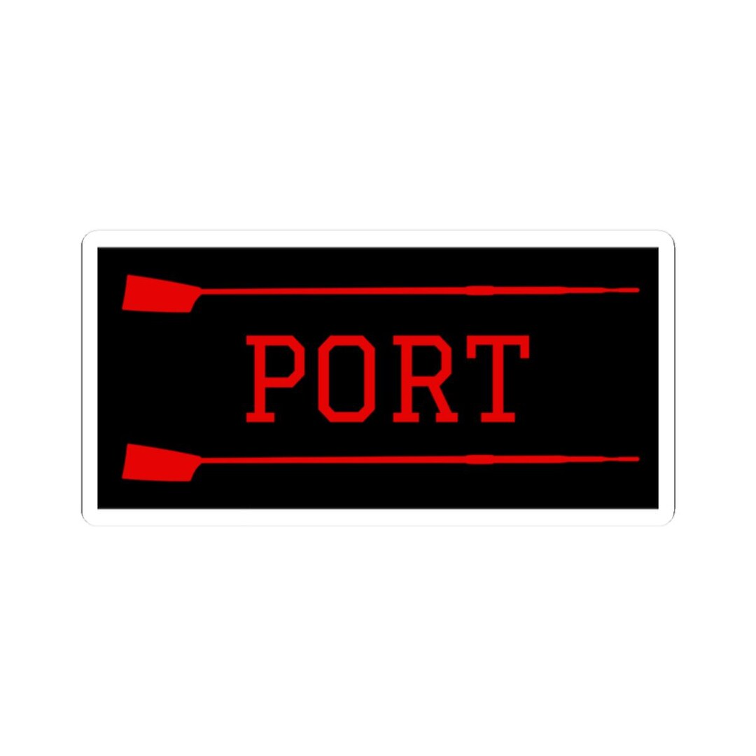 Port Oar Rowing Sticker - Etsy