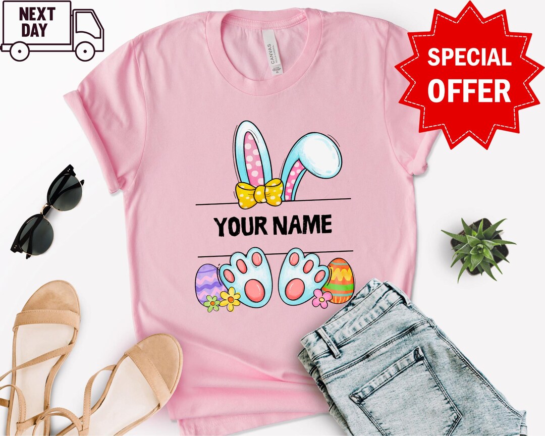 Easter Family Custom Shirts, Easter Personalized Bunny Family Matching ...