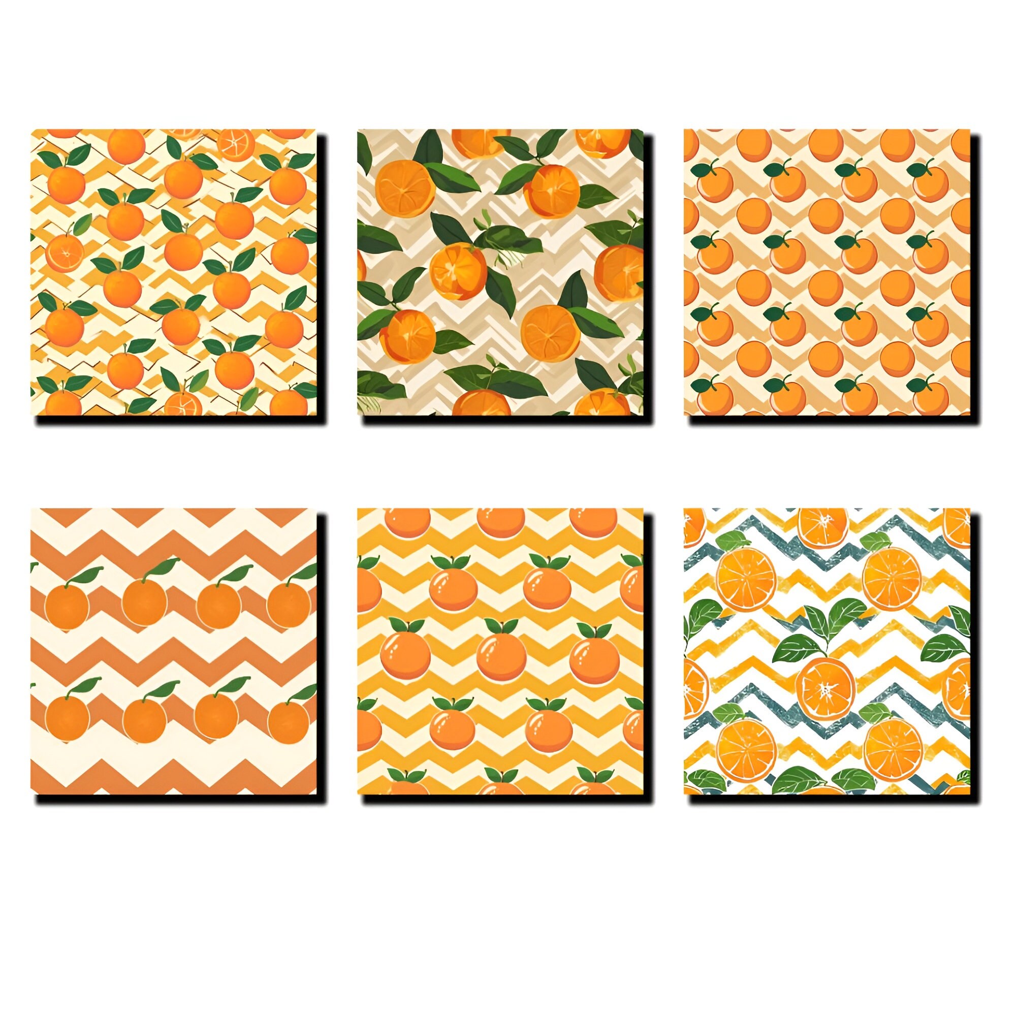 Orange Digital Paper ,orange Seamless Paper, Seamless Pattern, 300 DPI ...