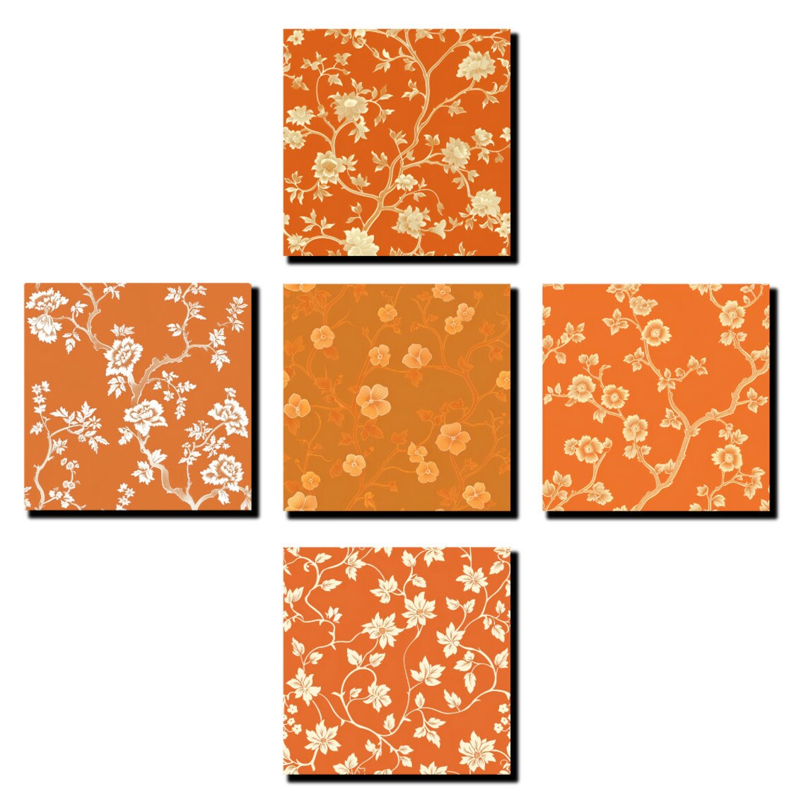 Chinoiserie Digital Paper, Chinese Patterns,chinese Endless Paper, 300 ...