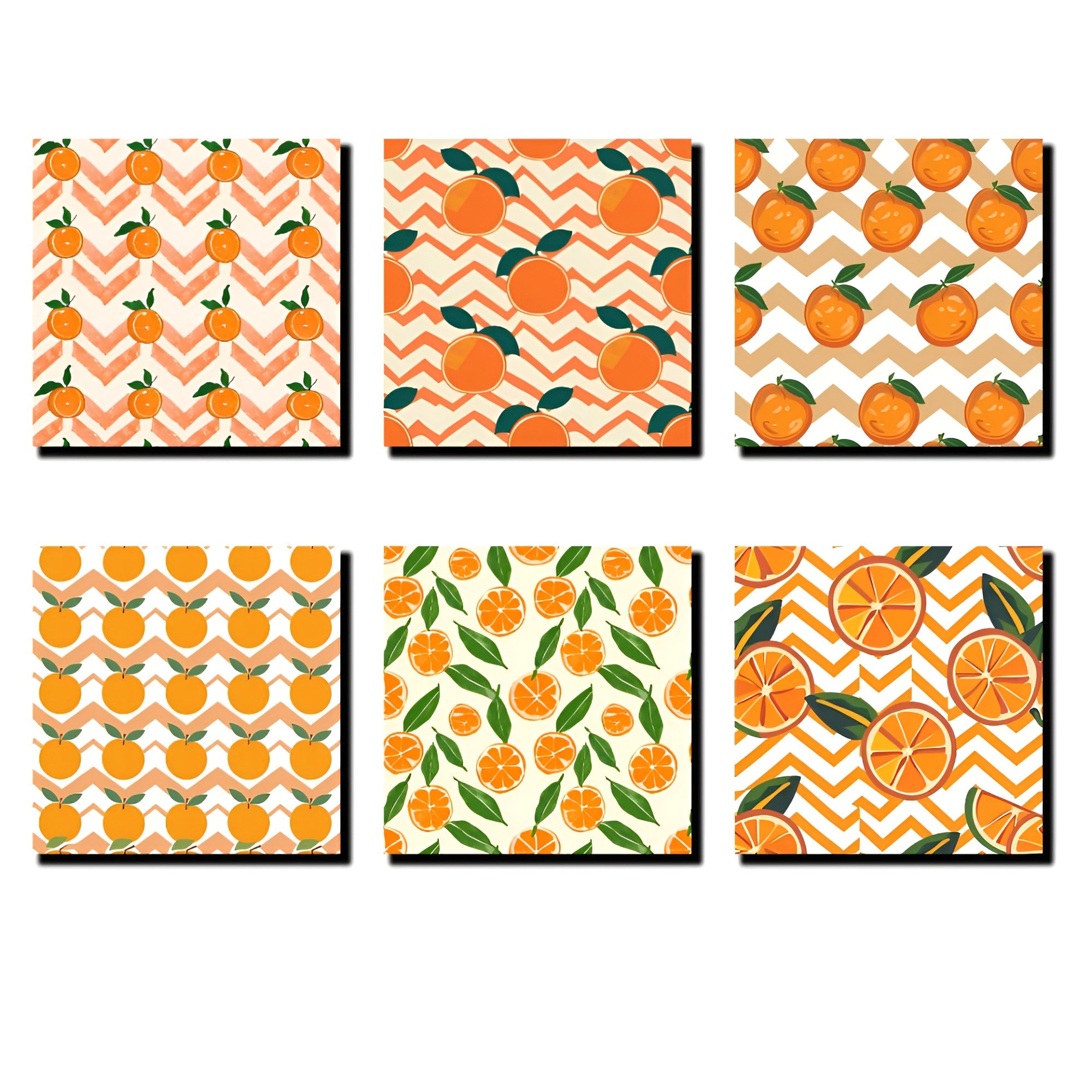 Orange Digital Paper ,orange Seamless Paper, Seamless Pattern, 300 DPI ...
