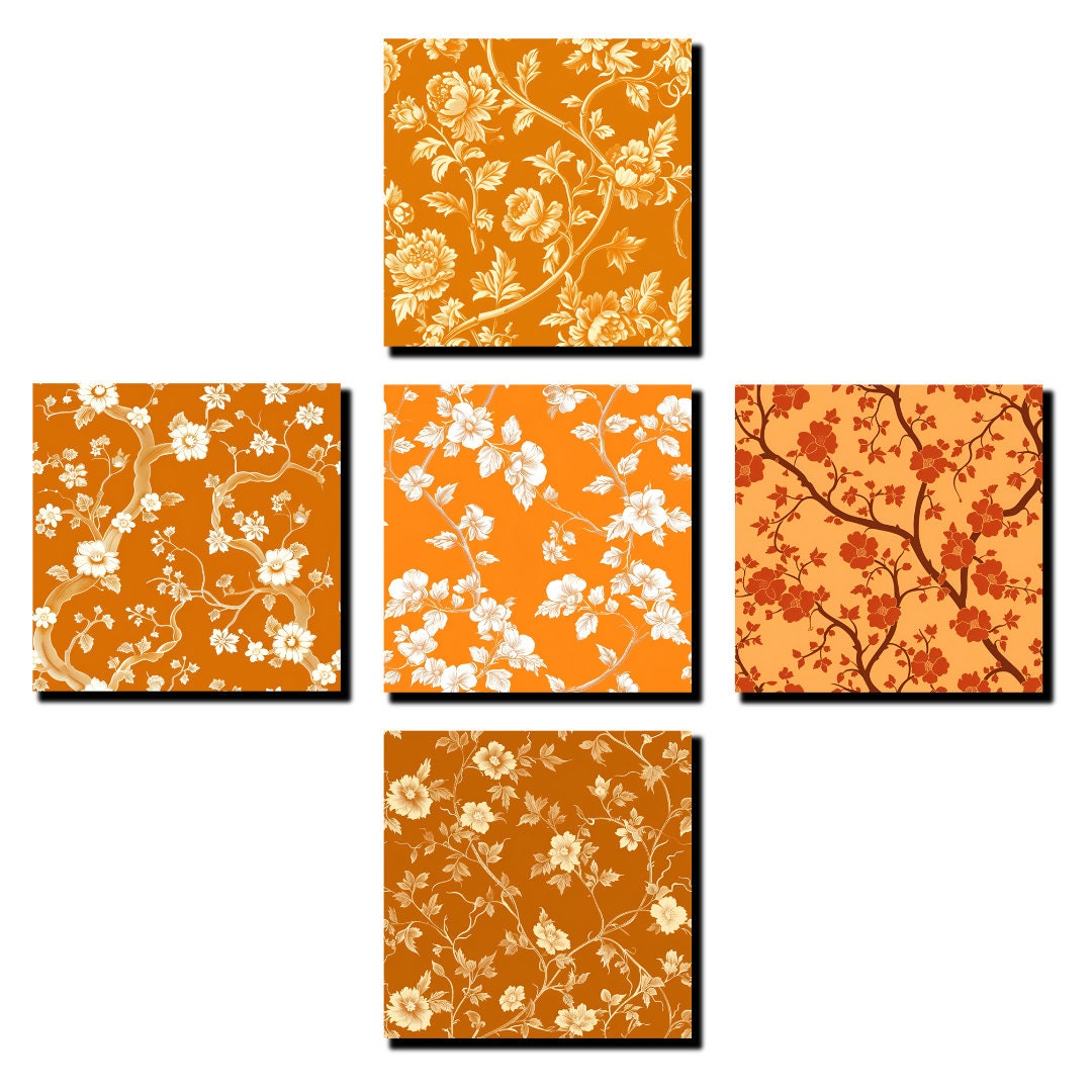 Chinoiserie Digital Paper, Chinese Patterns,chinese Endless Paper, 300 ...