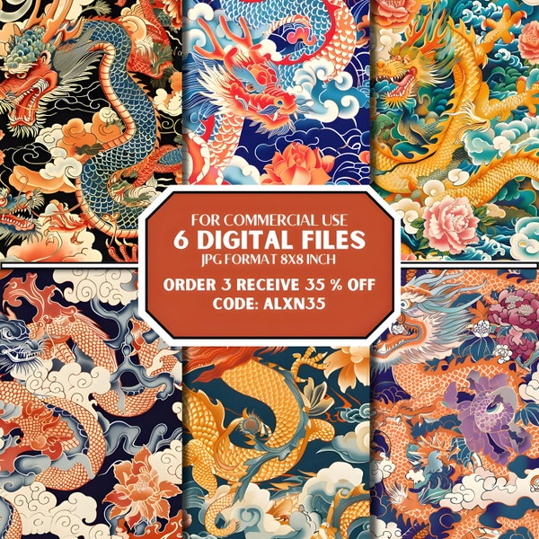 Japanese Dragon - Etsy