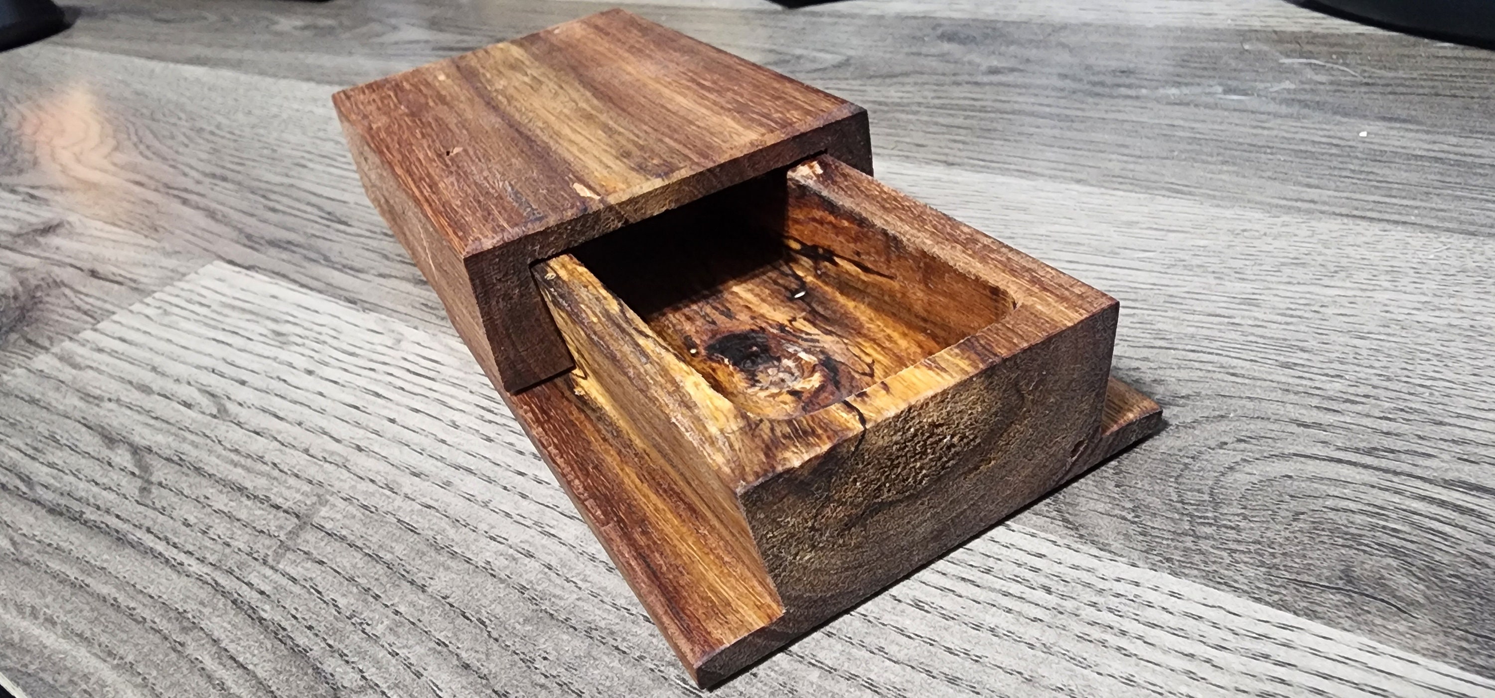 Small Sliding Dovetail Box - Etsy