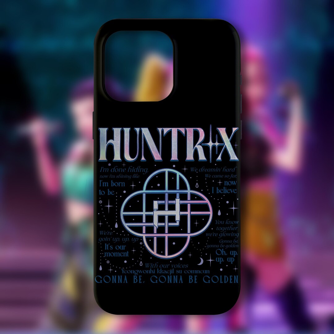 HUNTRIX Phone Case, Logo Huntrix Phone Case, Kpop Idol Group Phone Case ...