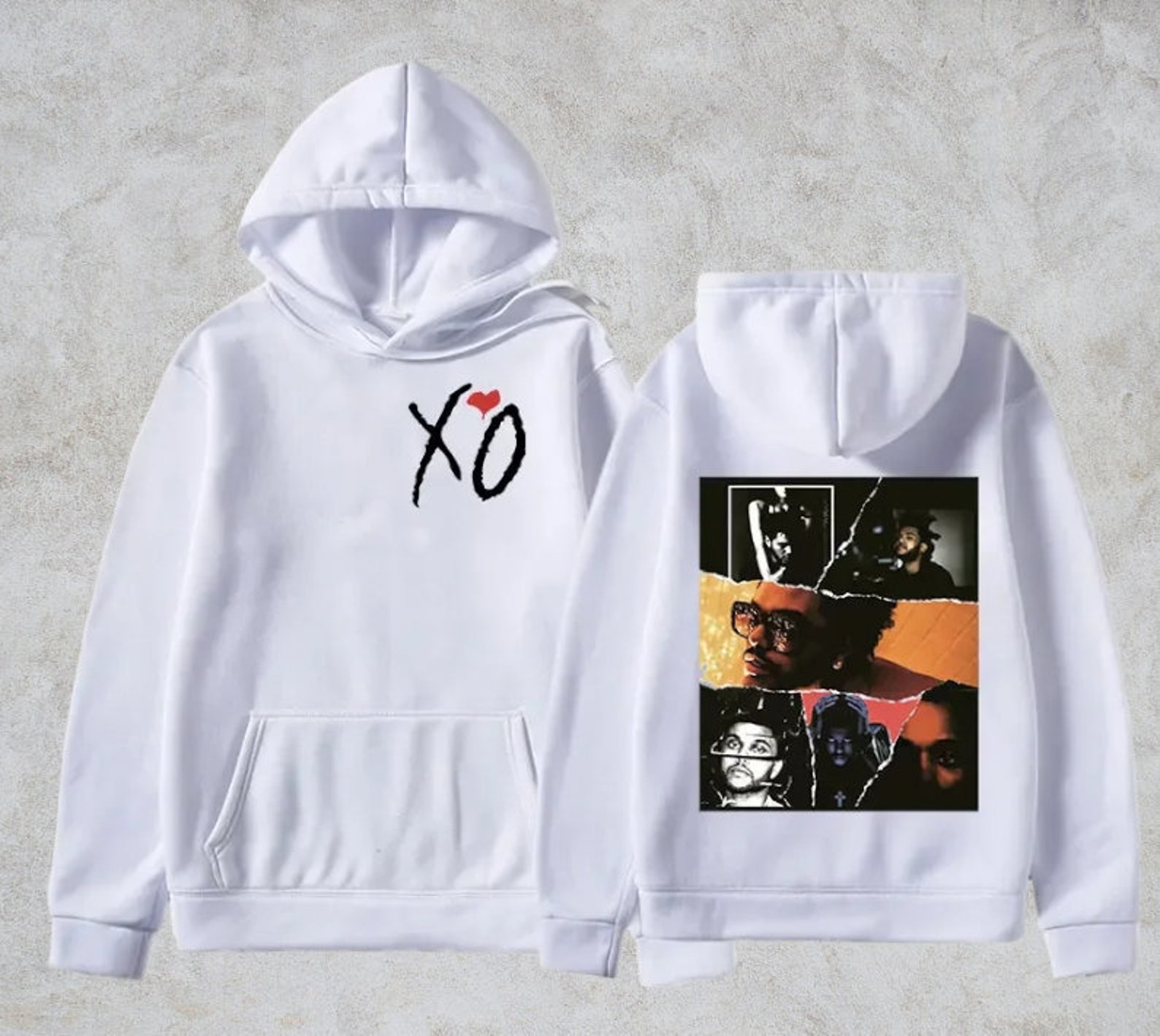 Singer the Weeknd Hoodie After Hours Trilogy Dawn Fm Music Album Hoodie ...