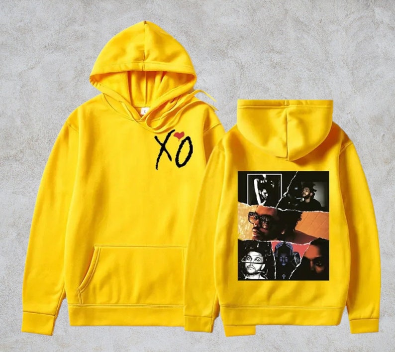 Singer the Weeknd Hoodie After Hours Trilogy Dawn Fm Music Album Hoodie ...