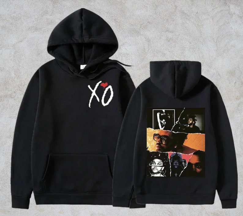Singer the Weeknd Hoodie After Hours Trilogy Dawn Fm Music Album Hoodie Pullover Hip Hop Rap ...