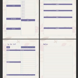Social Work Printable Planner - Etsy