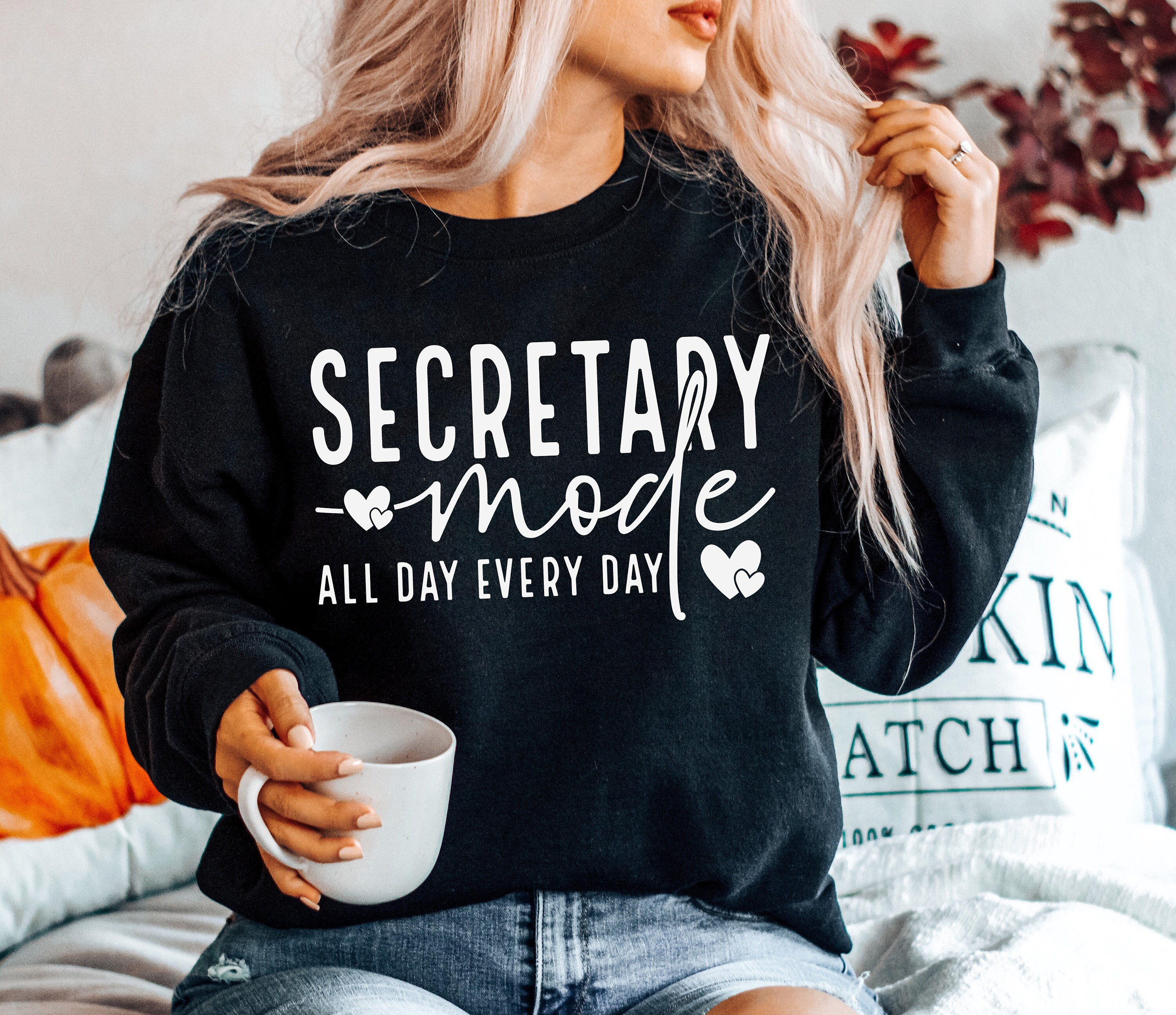 Secretary Mode Svg, One Loved Secretary Svg, Best Secretary Svg ...