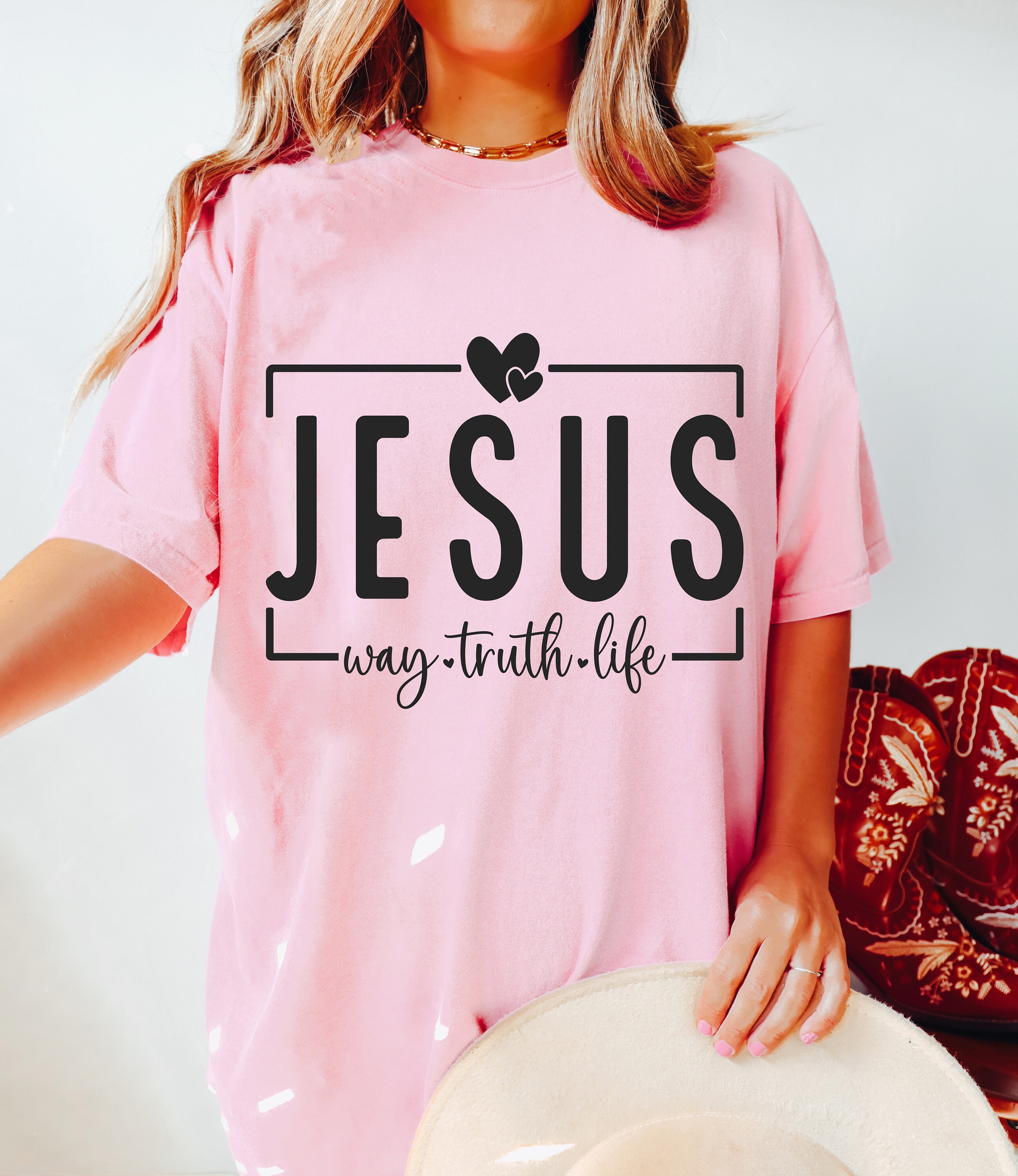 Jesus Way Truth Life Svg Christian Svg Png Religious Svg Jesus Svg