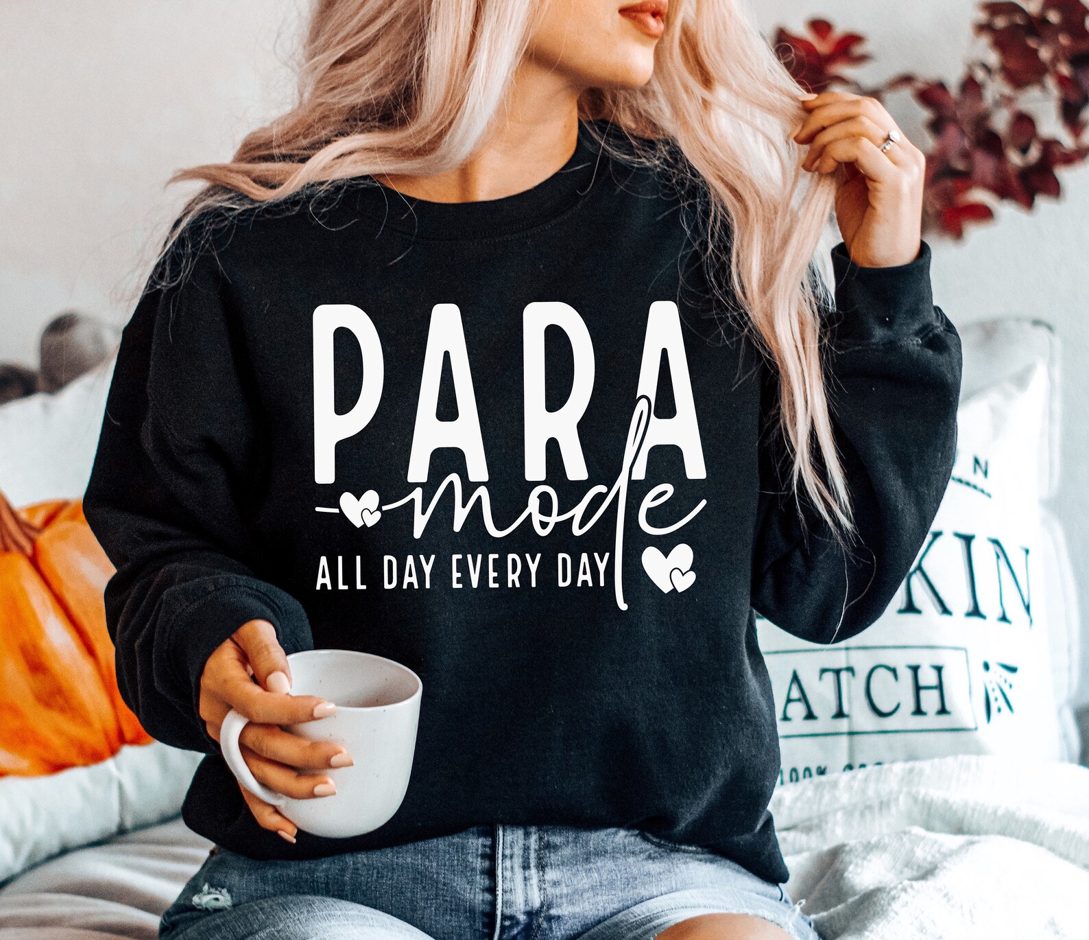 Para Mode All Day SVG, Paraprofessional Shirt Design (digital Download ...