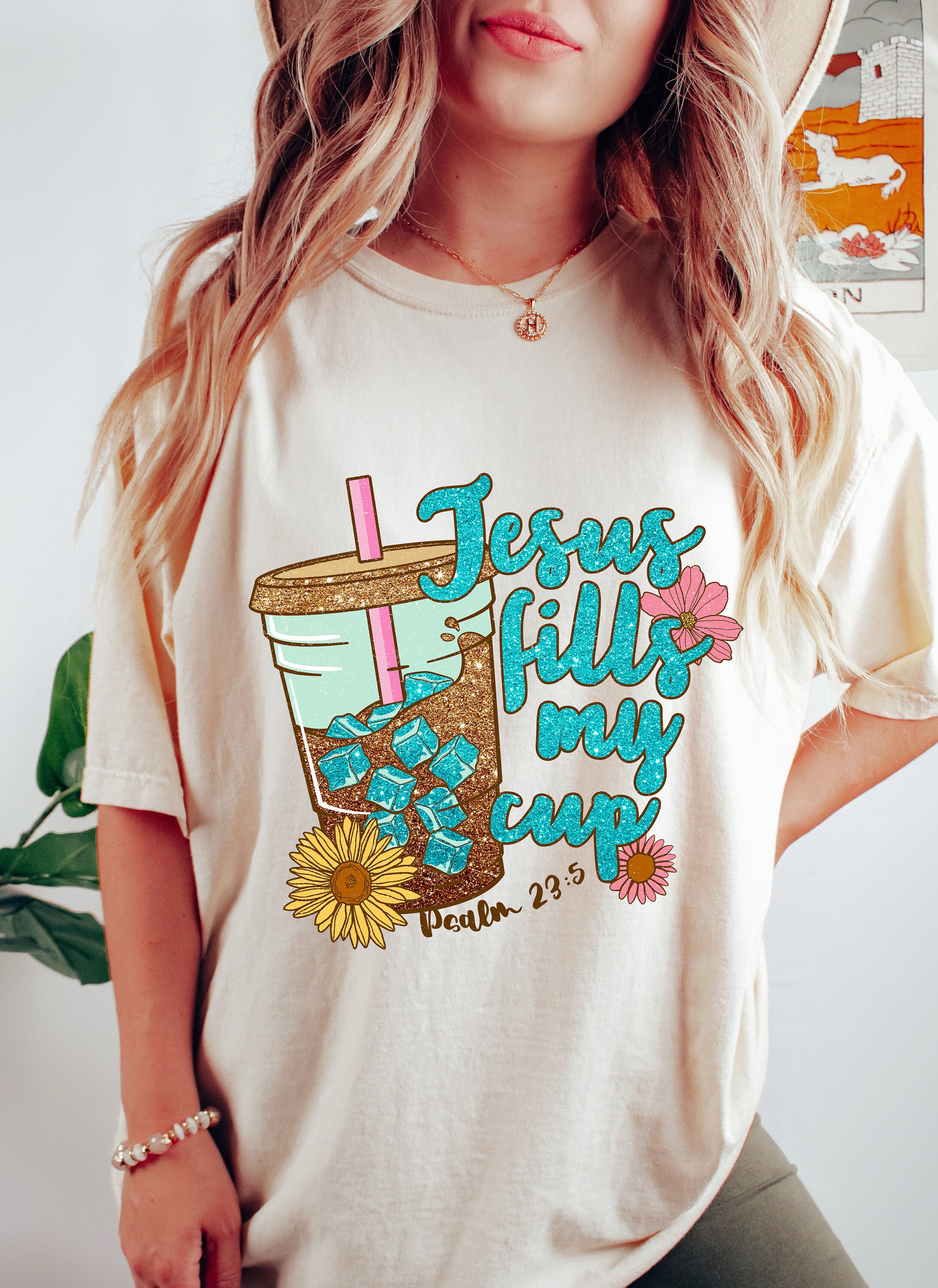 Jesus Fills My Cup Png, Christian Png, Jesus Png, Glitter Png, Faith ...
