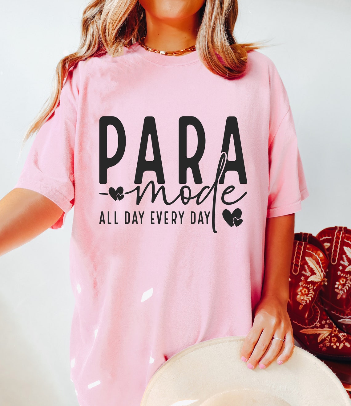 Para Mode All Day SVG, Paraprofessional Shirt Design (digital Download ...