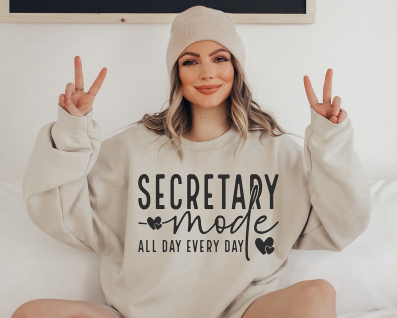 Secretary Mode Svg, One Loved Secretary Svg, Best Secretary Svg ...