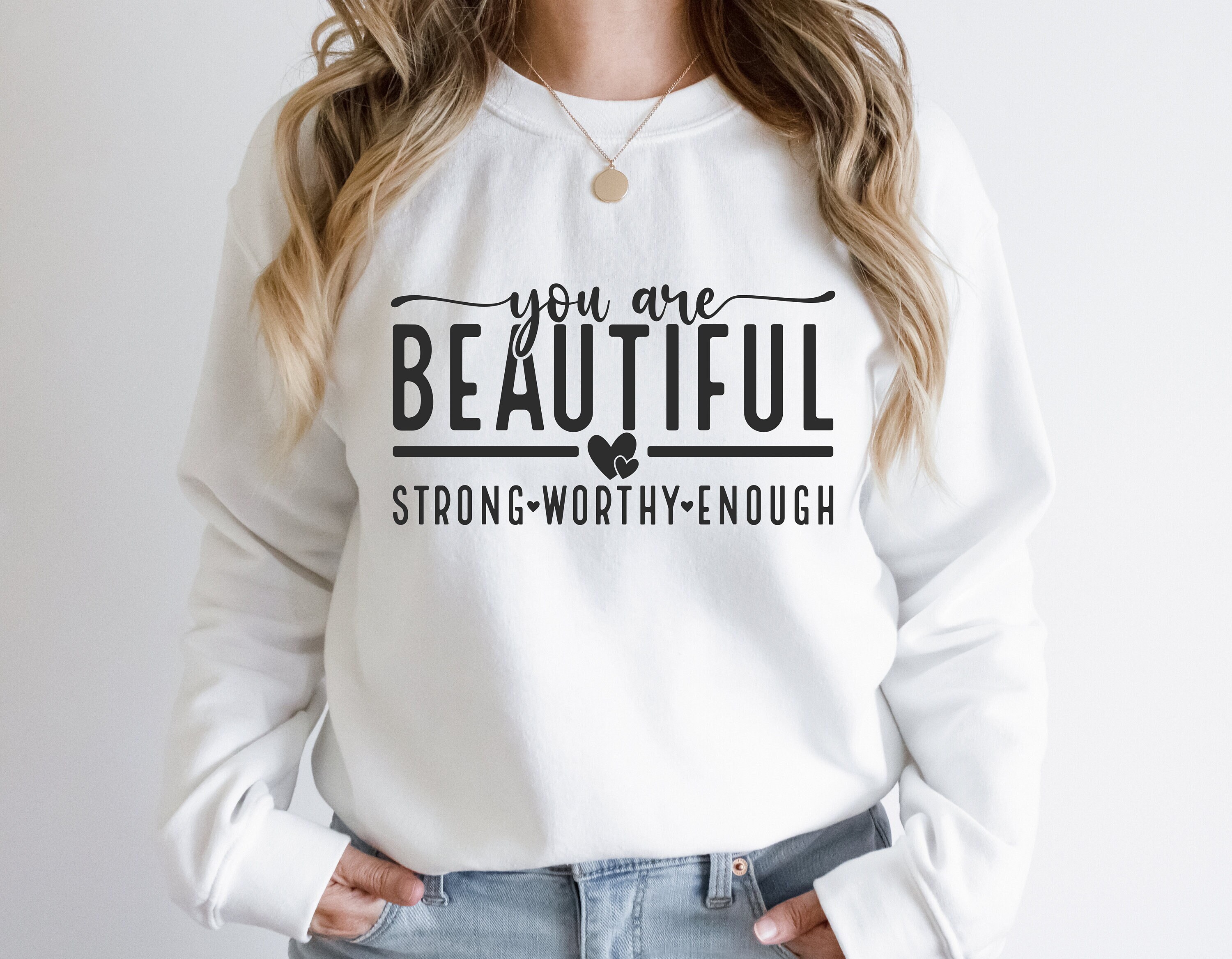 You Are Beautiful SVG PNG, Motivational SVG, Positive Svg, You Matter ...