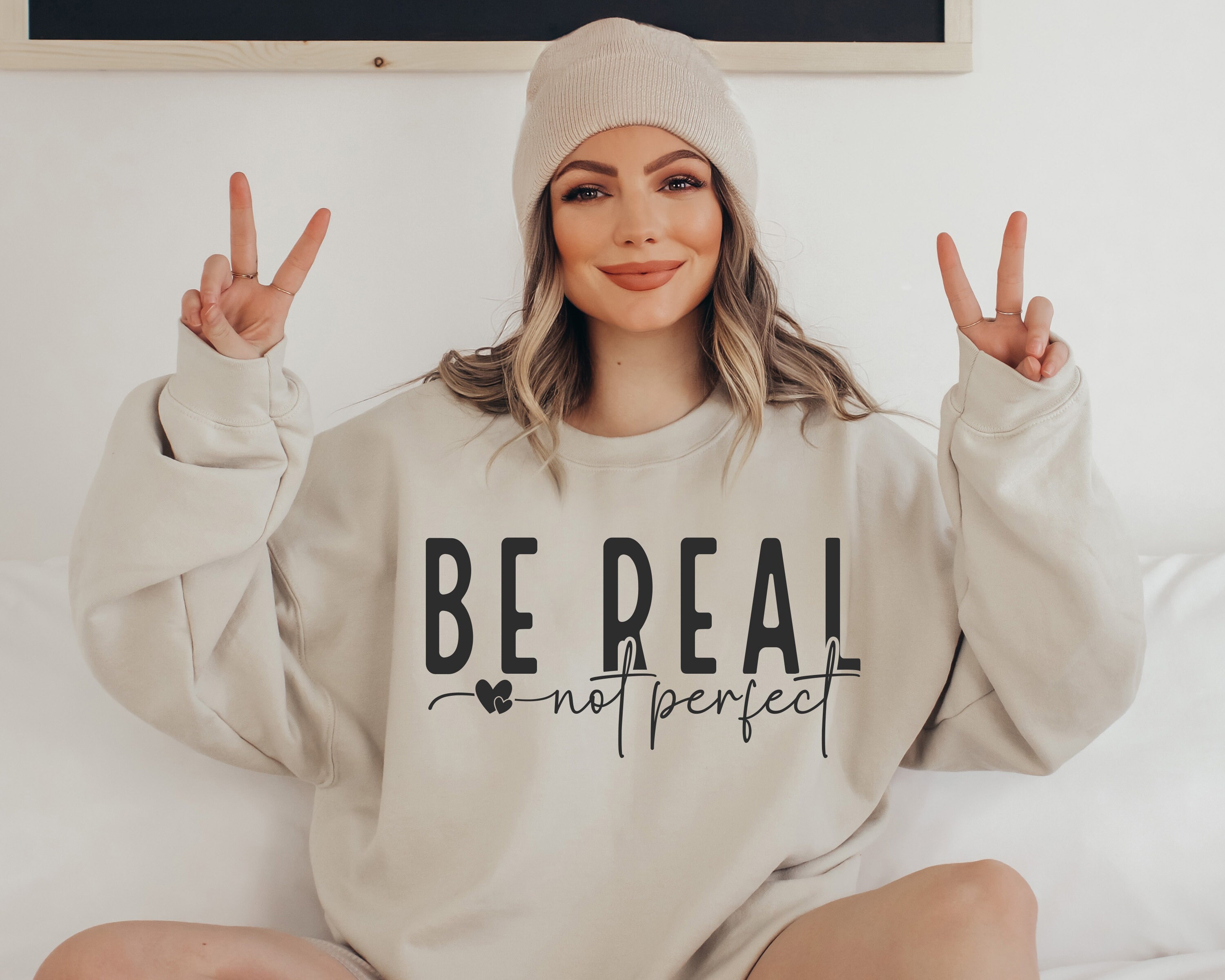 Be Real Not Perfect SVG PNG, Worthy Svg, Inspirational Quote Svg ...