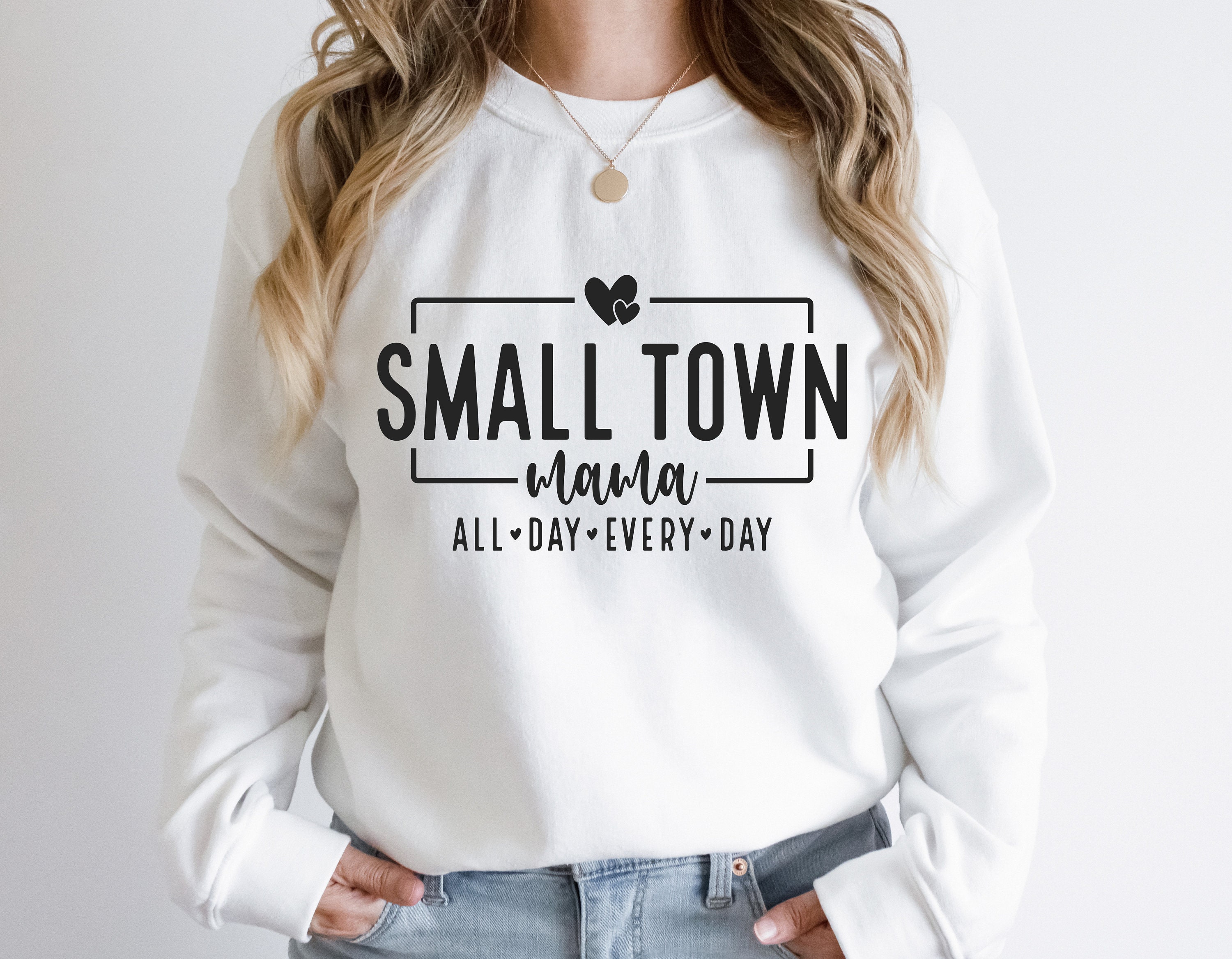 Just a Small Town Mama SVG PNG PDF, Country Mama Svg, Mom Life Svg ...